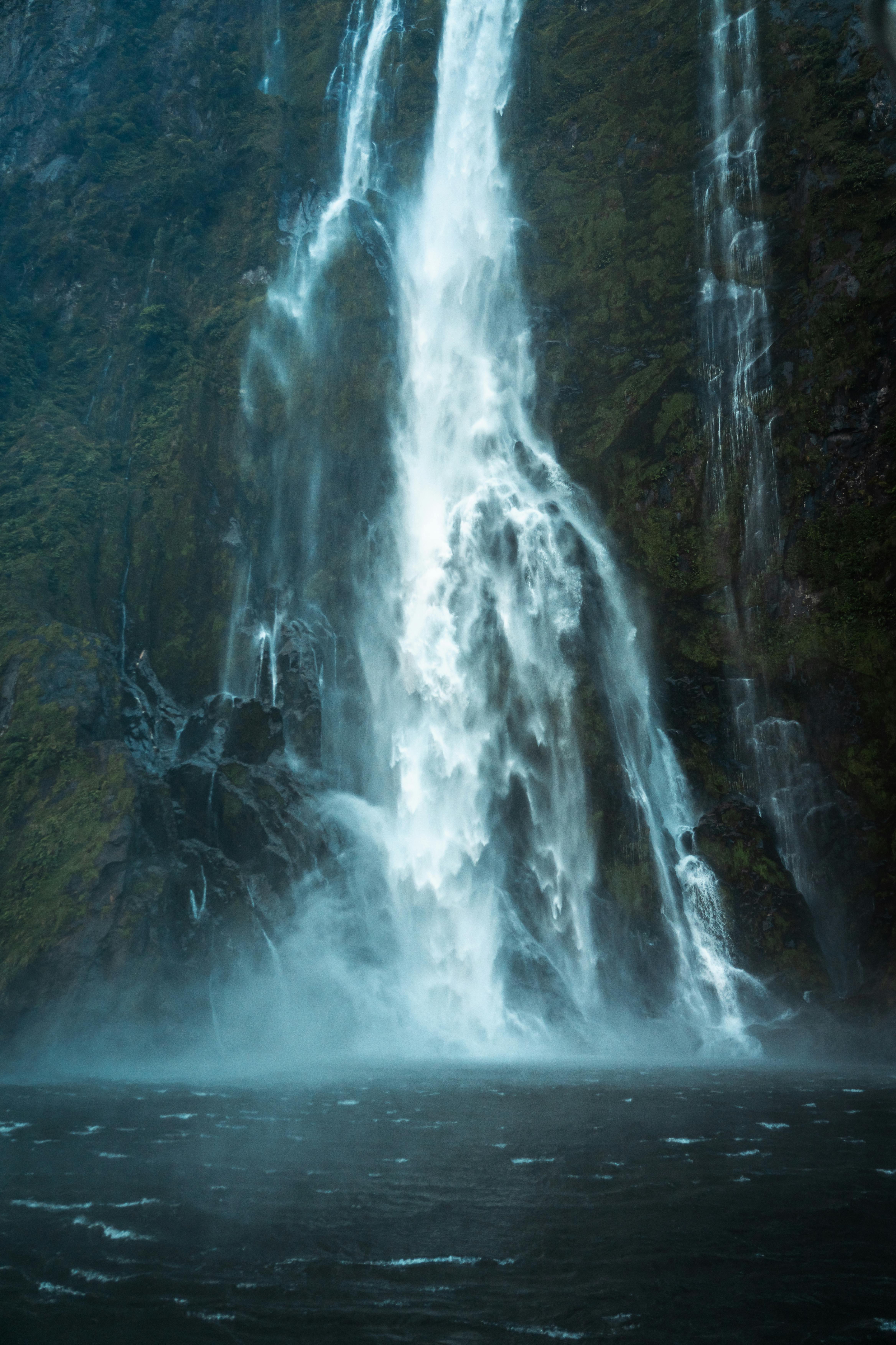 Time-lapse Photography Of Waterfalls · Free Stock Photo