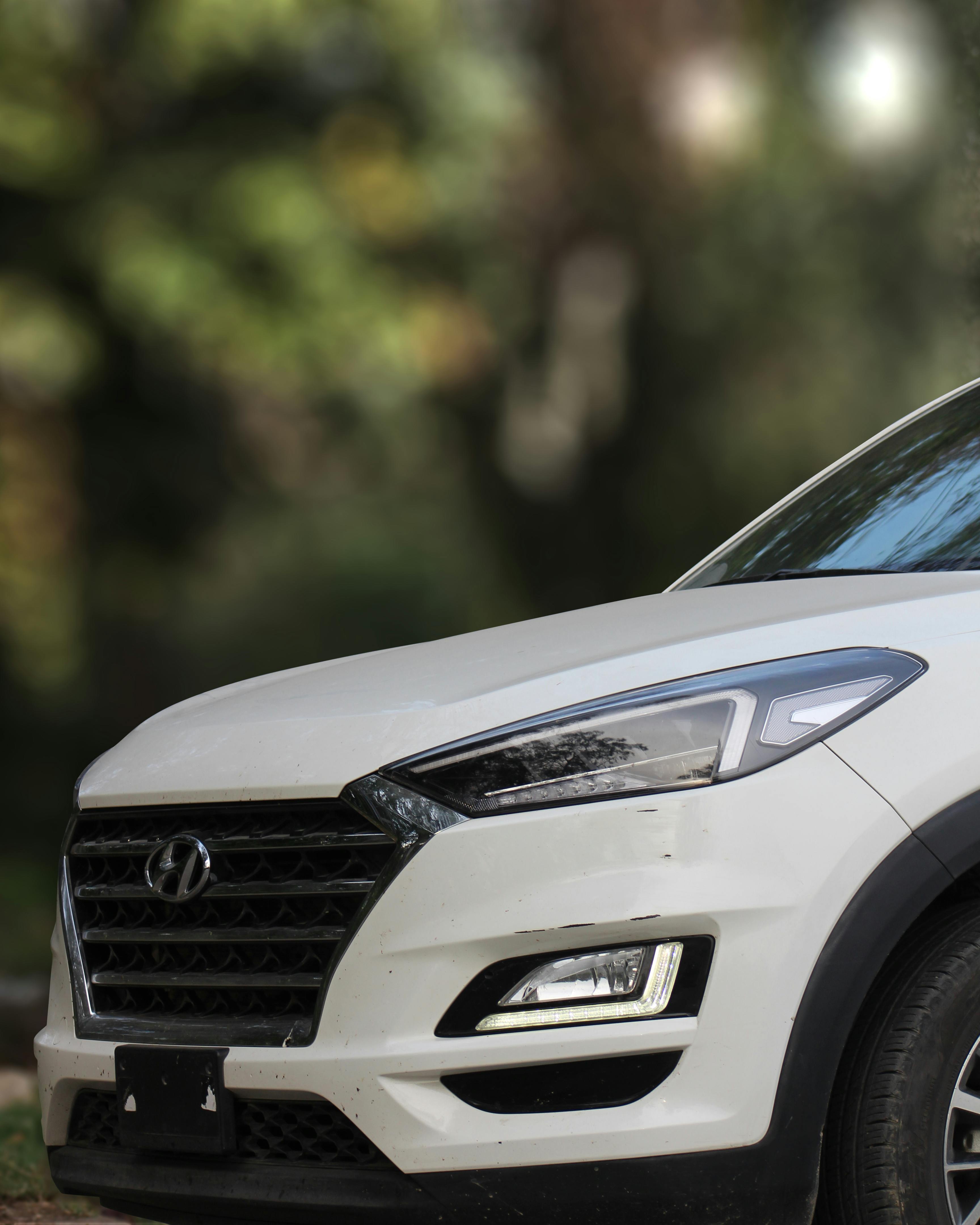 Yellow Car at the Parking Lot · Free Stock Photo