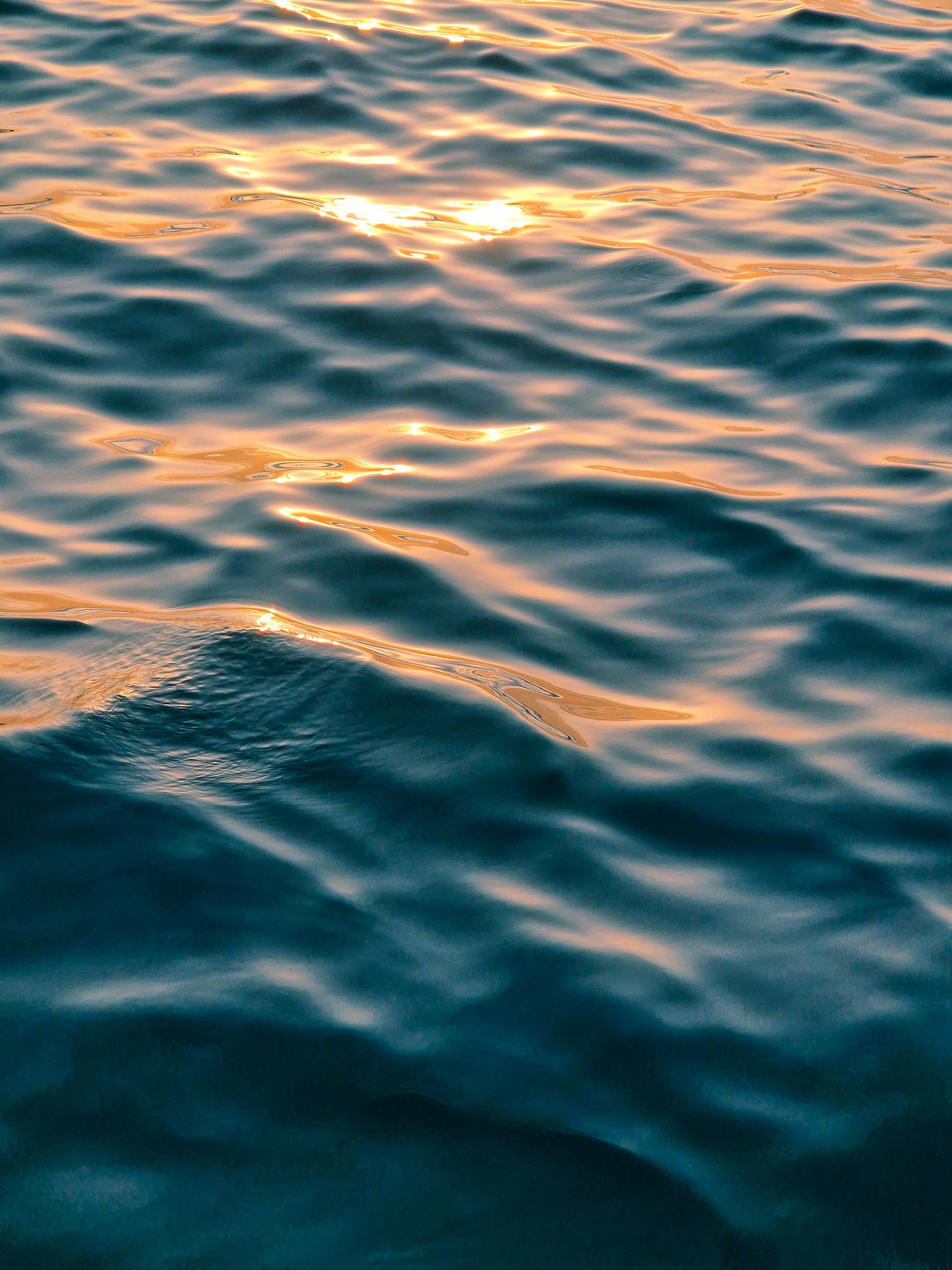 aerial photo of sea · Free Stock Photo