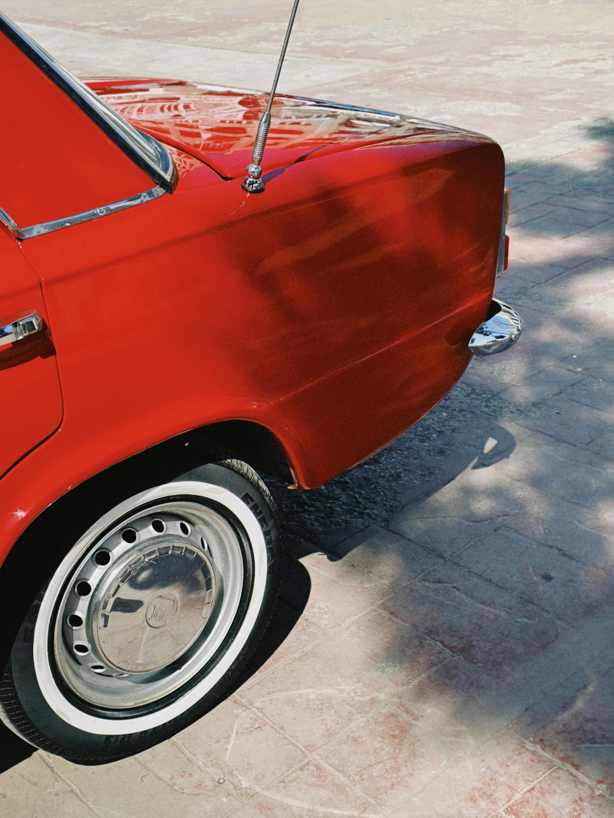 Photography of Red BMW On Asphalt Road · Free Stock Photo