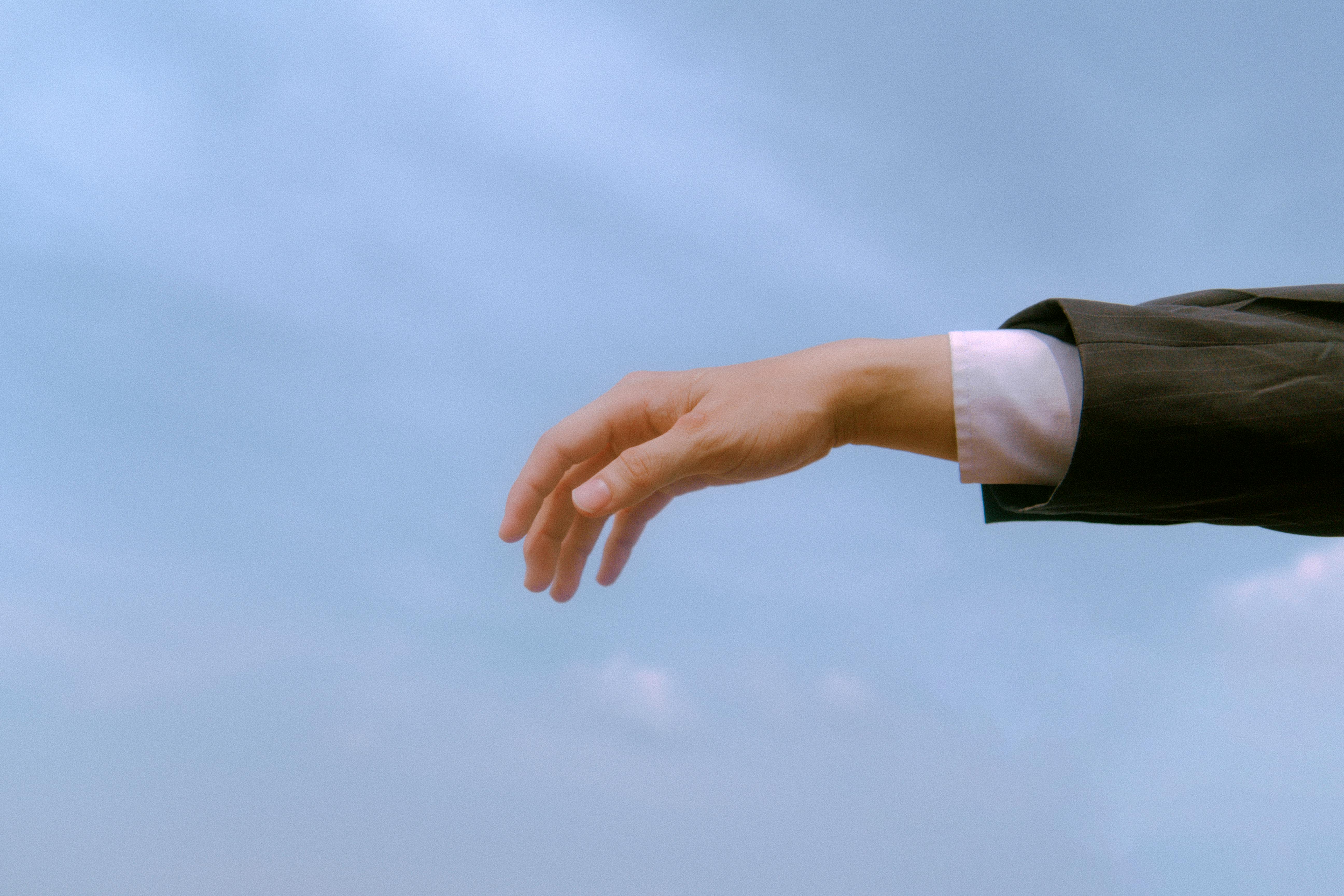 Close-up of Human Hand · Free Stock Photo