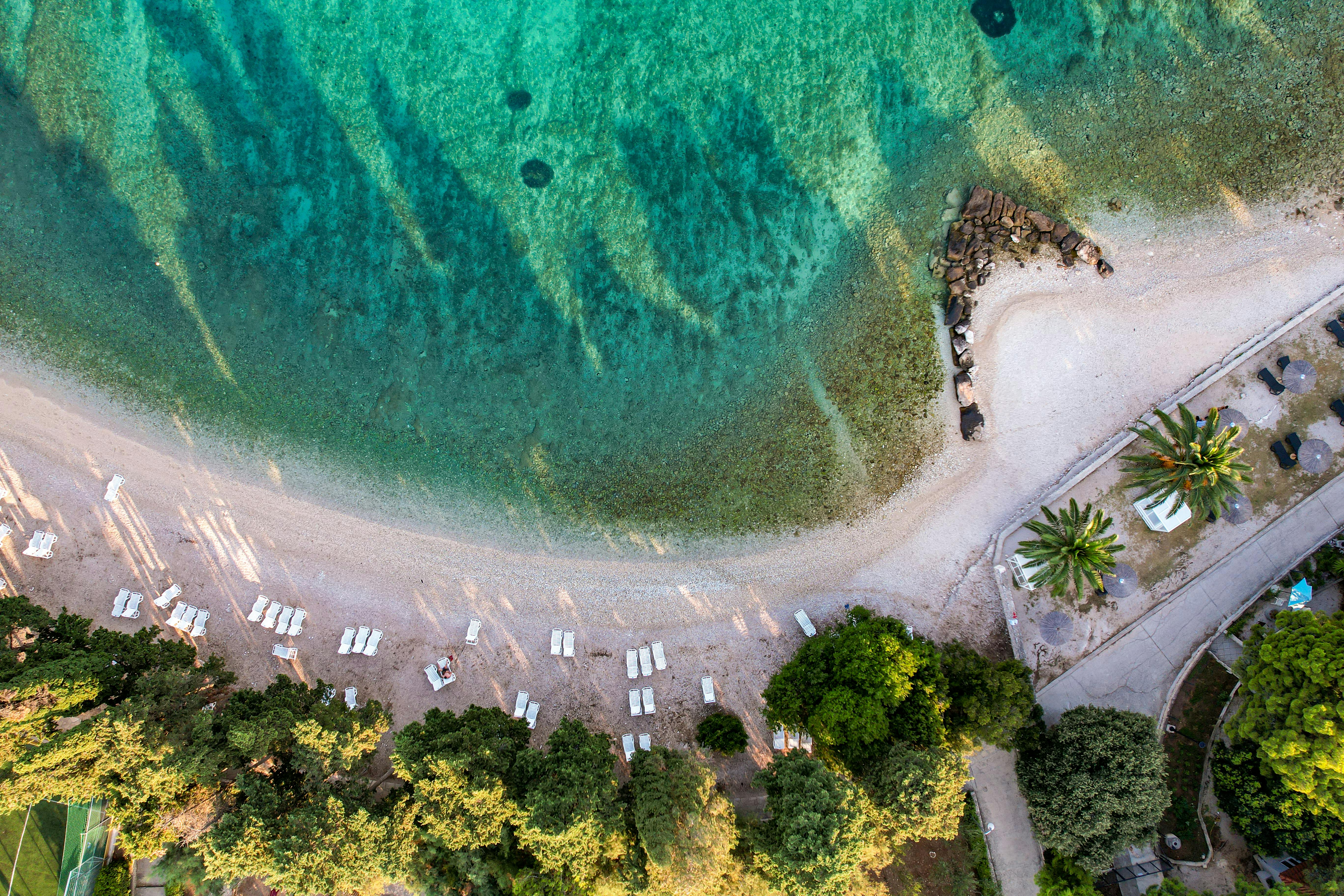 Aerial View Photography of Shore · Free Stock Photo