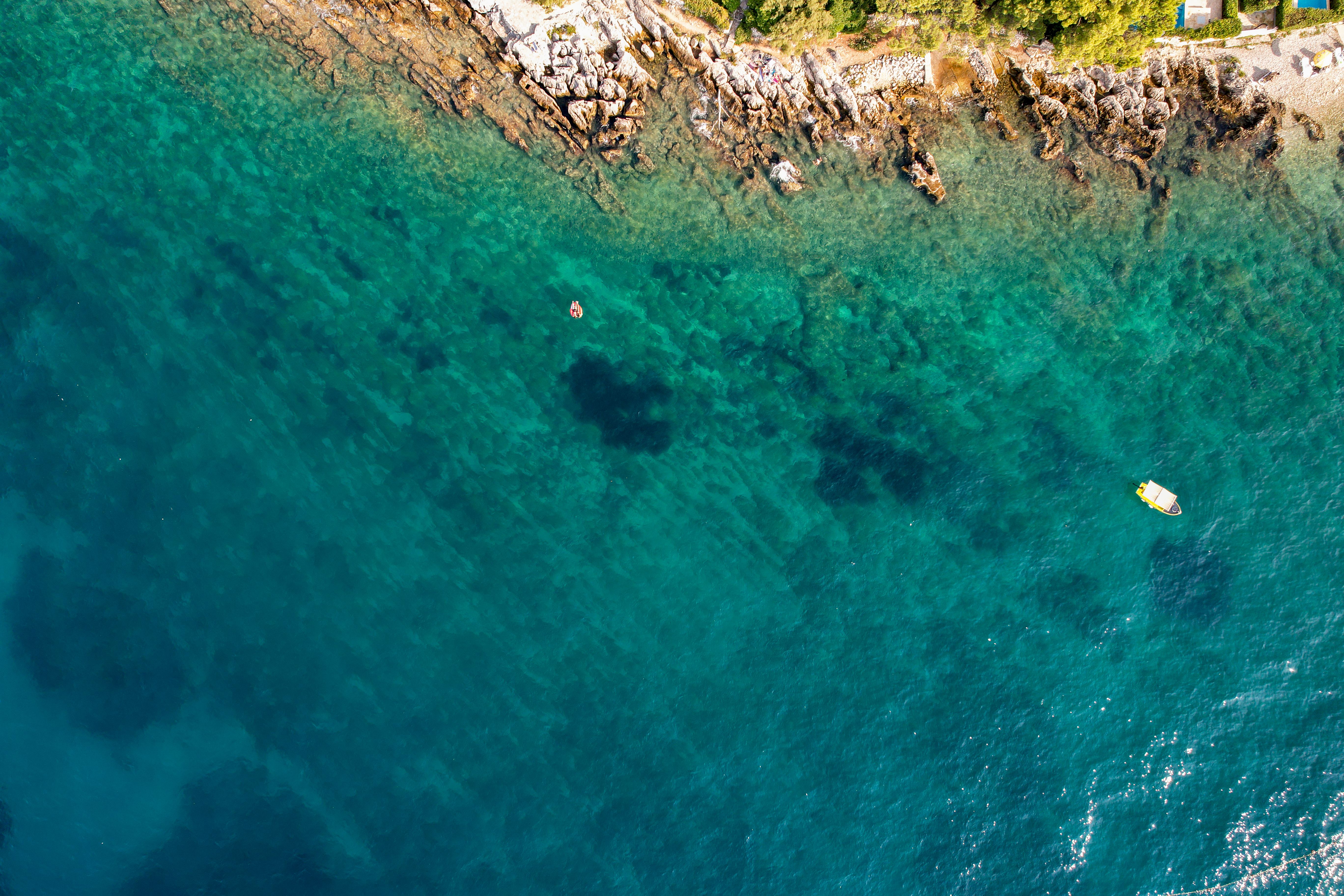 Aerial Shot Of Sea · Free Stock Photo