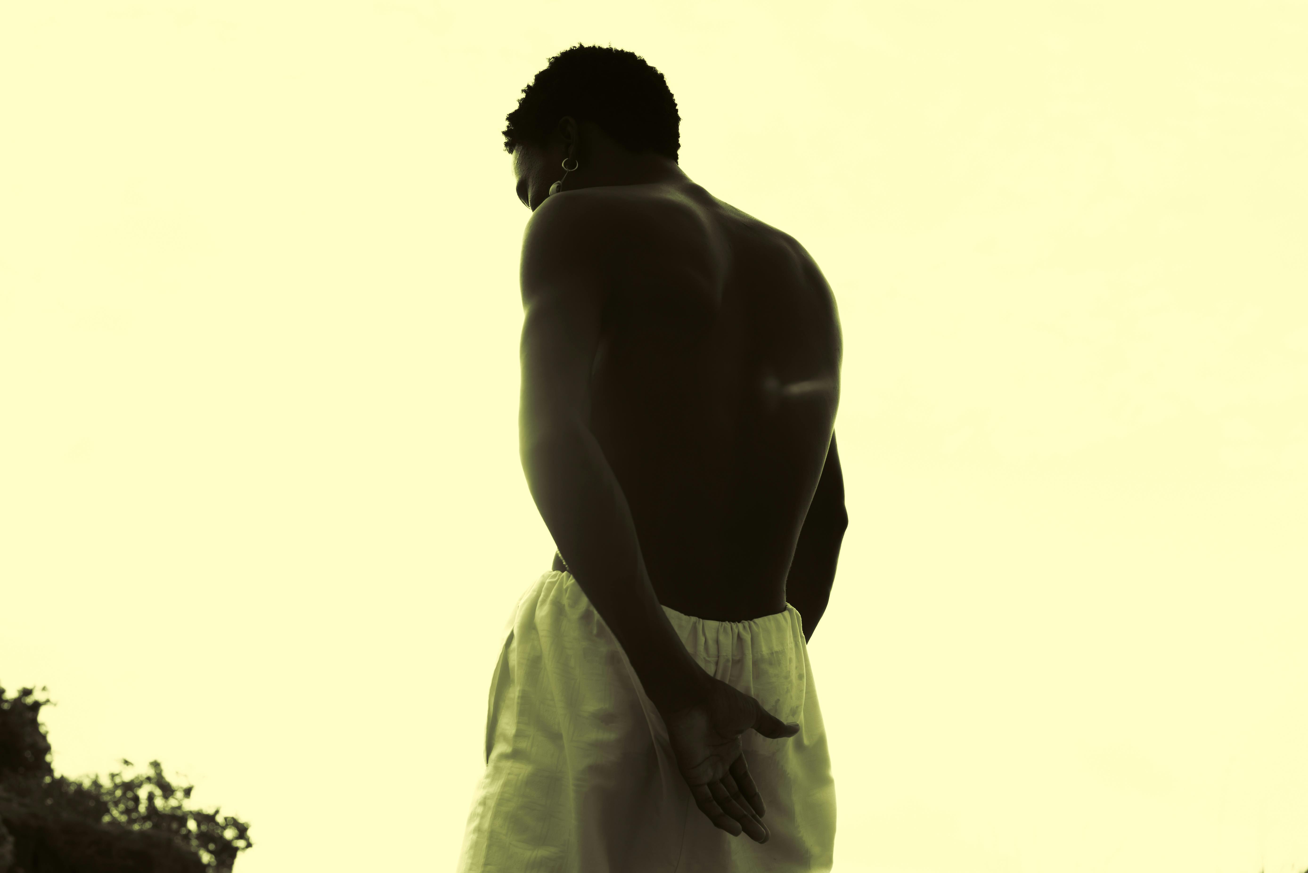 Back View Man Meditate Pose Photos, Download The BEST Free Back View ...