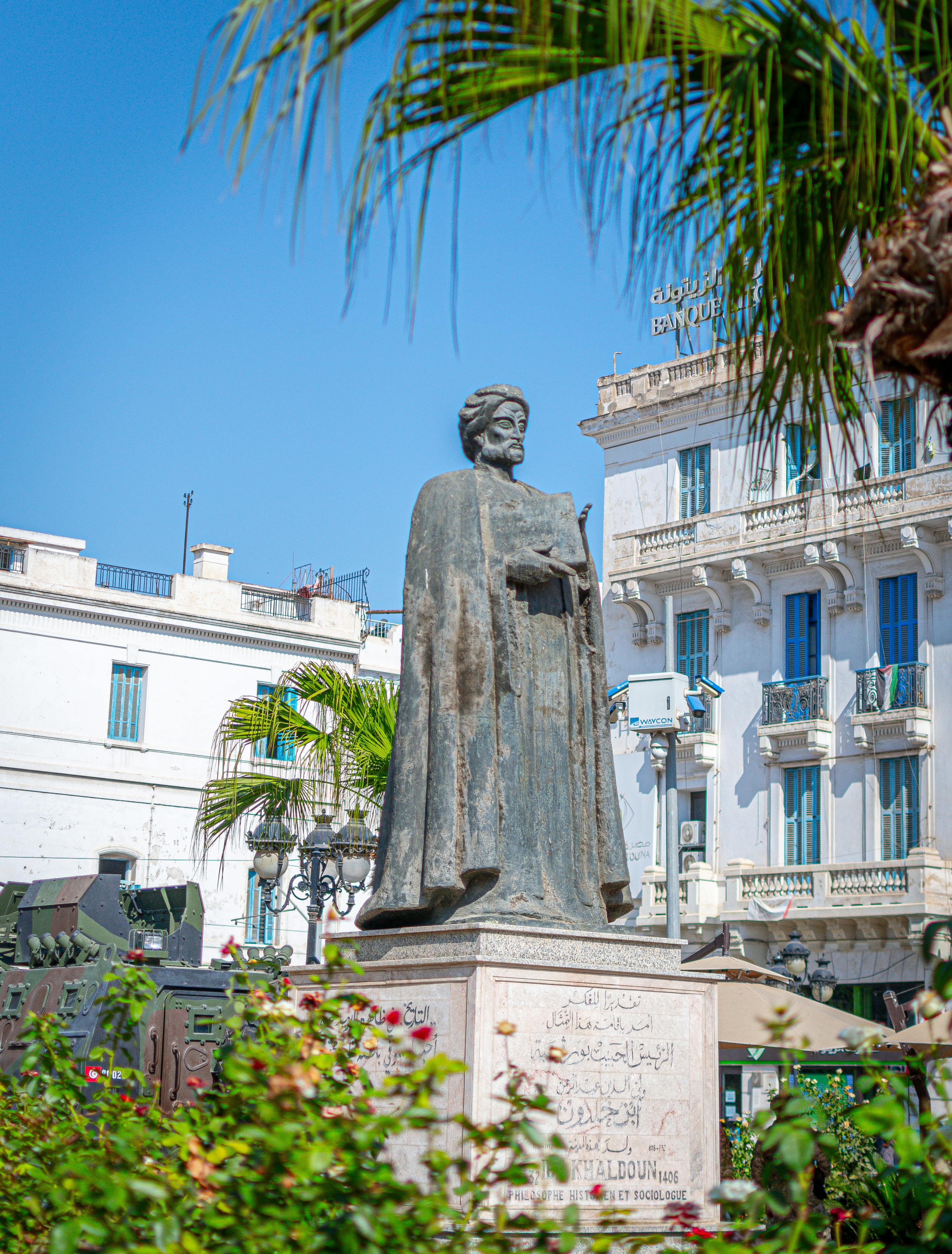 Ibn Khaldun Statue Tunis Tunisia · Free Stock Photo