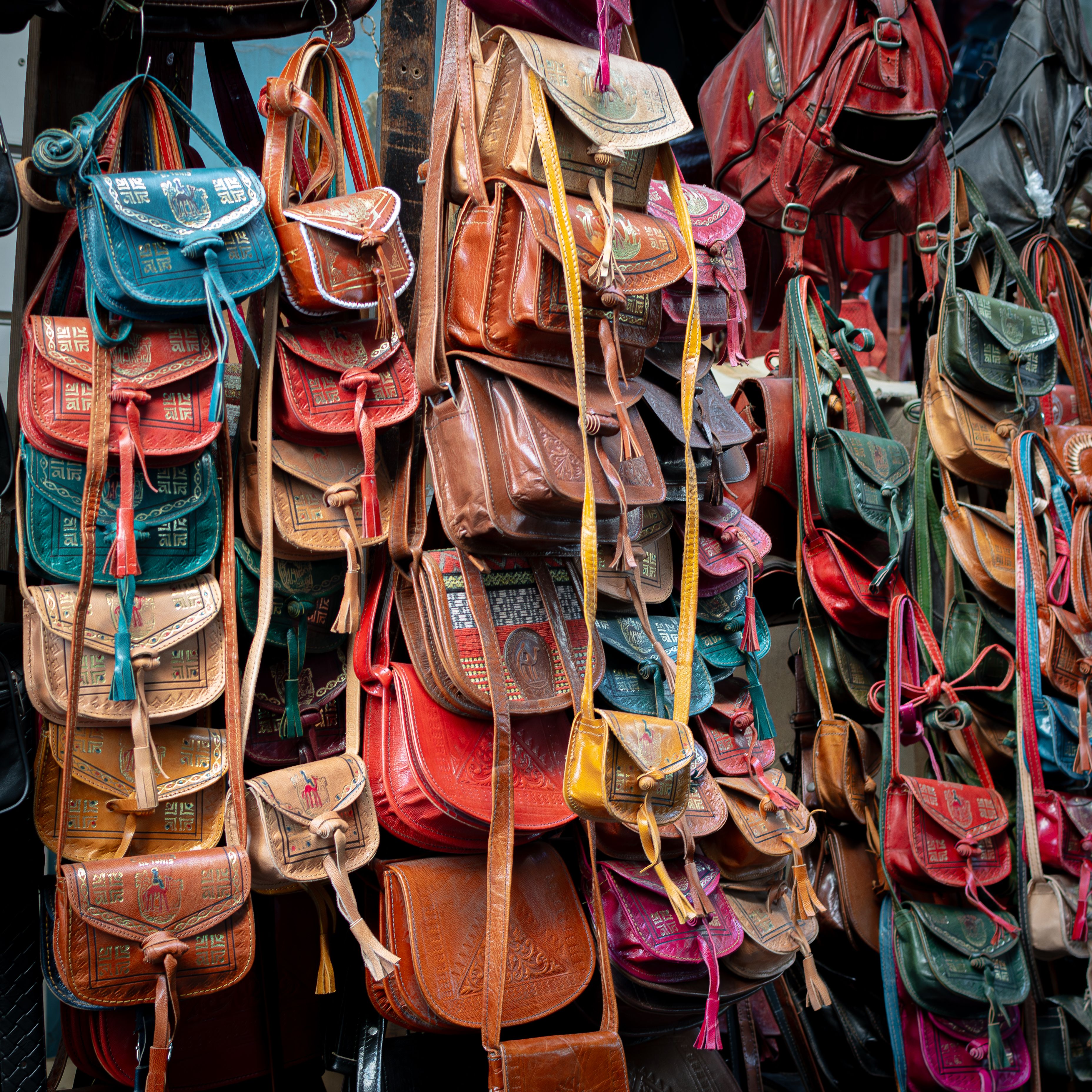 Traditional Bags from Tunisia · Free Stock Photo