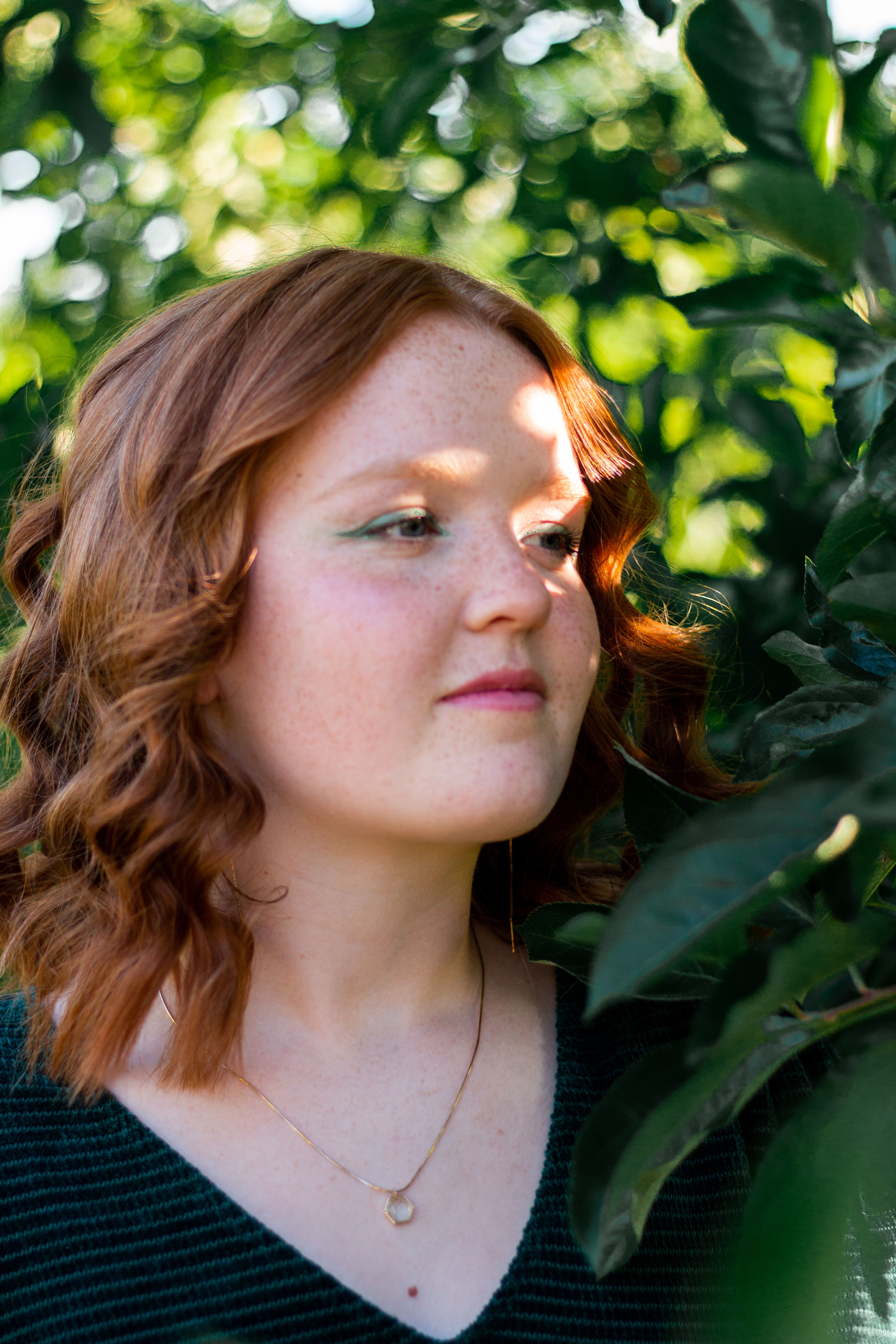 Green Portrait · Free Stock Photo