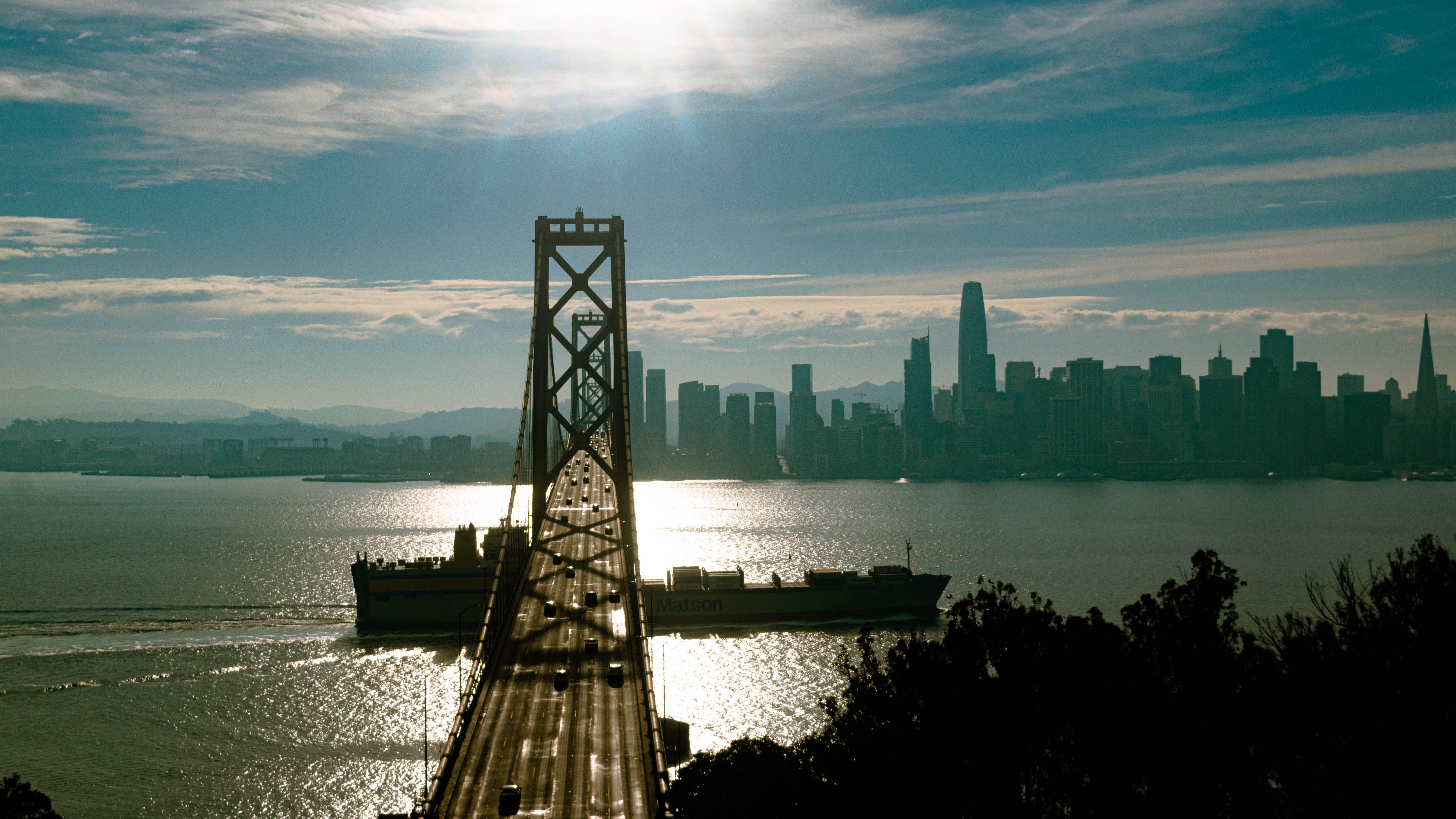 The Bay Bridge - Treasure Island San Francisco, California · Free Stock ...