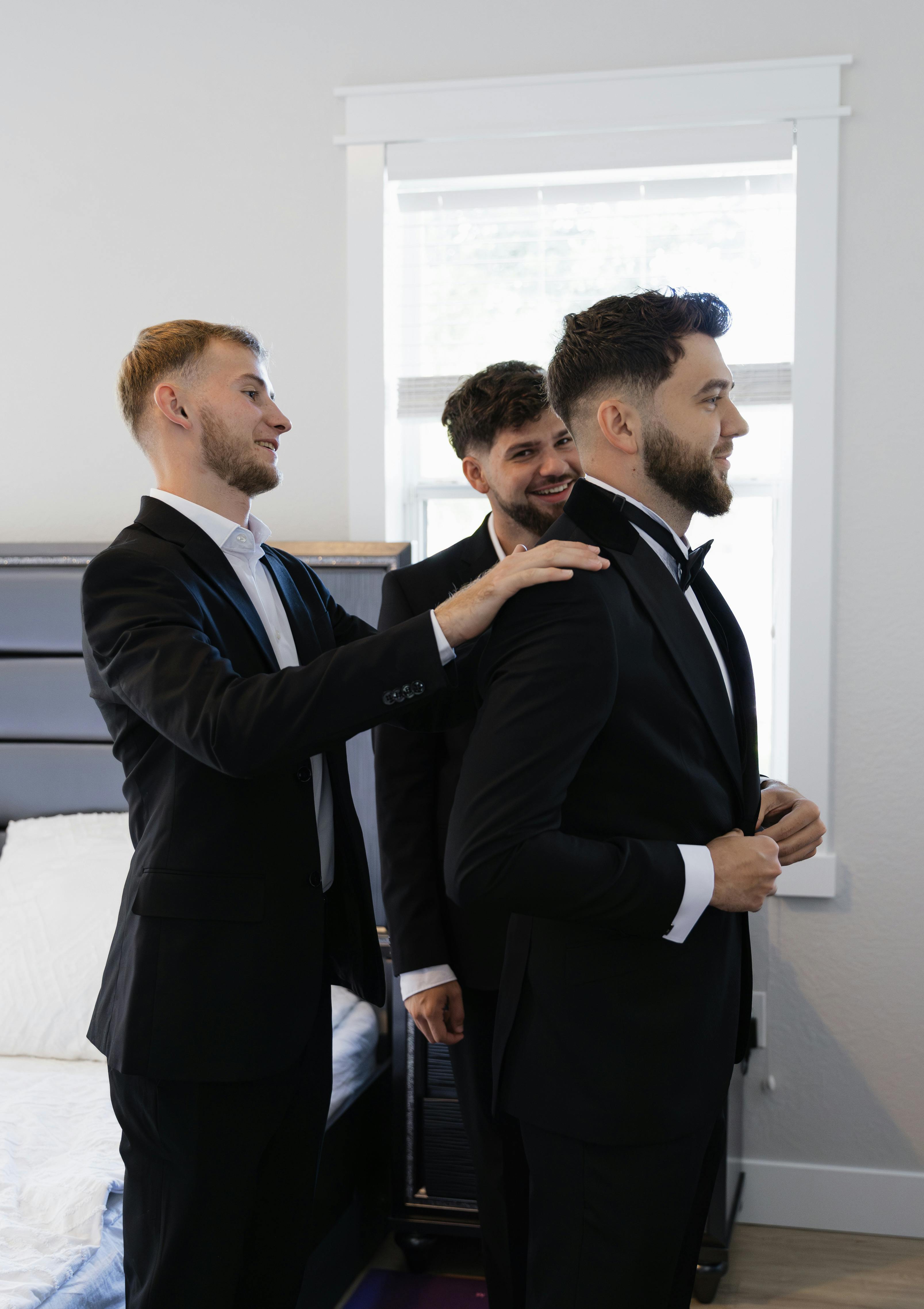 Three Men in Formal Suits · Free Stock Photo
