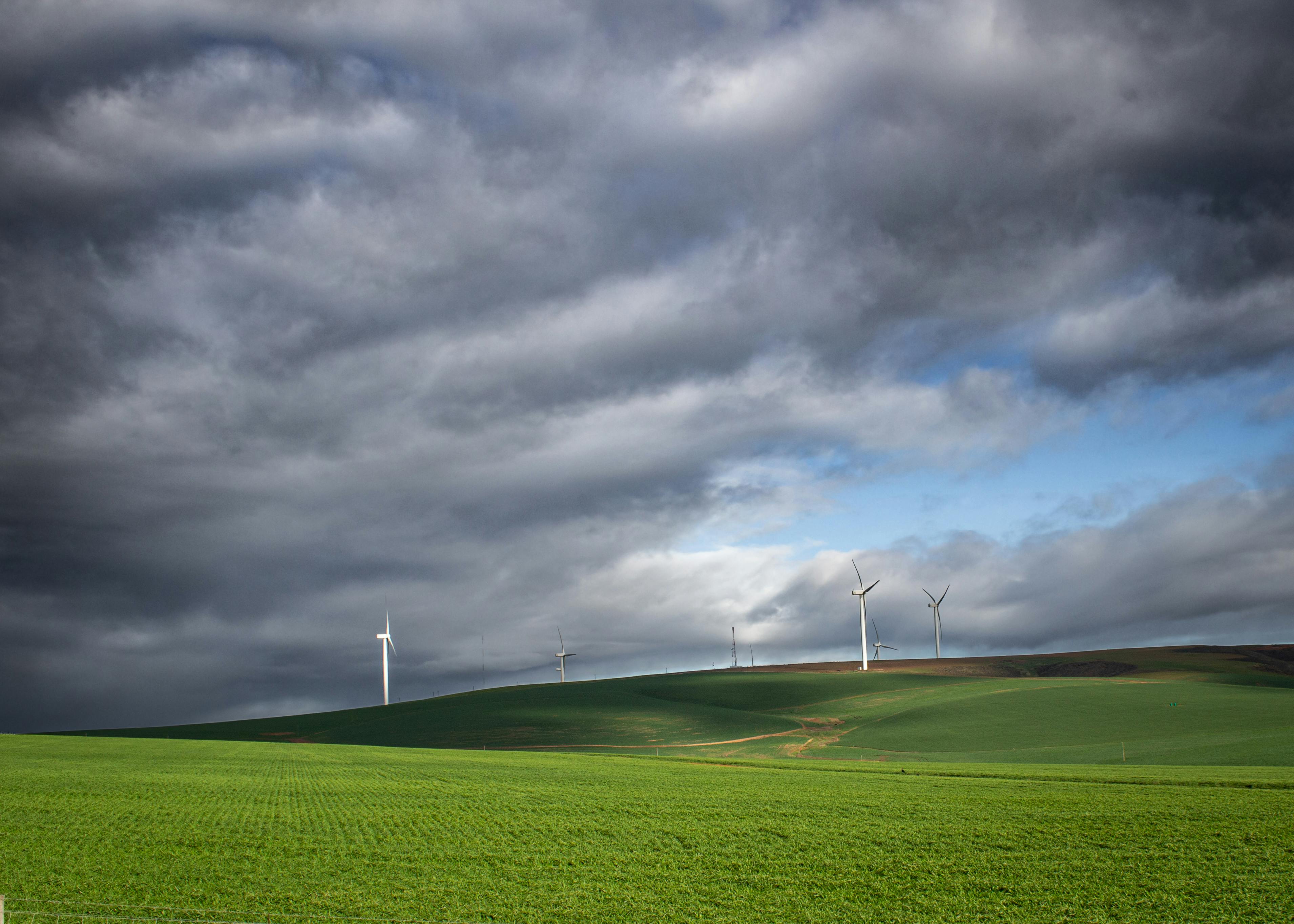 Scenic View of Agricultural Field Against Sky during Sunset · Free ...
