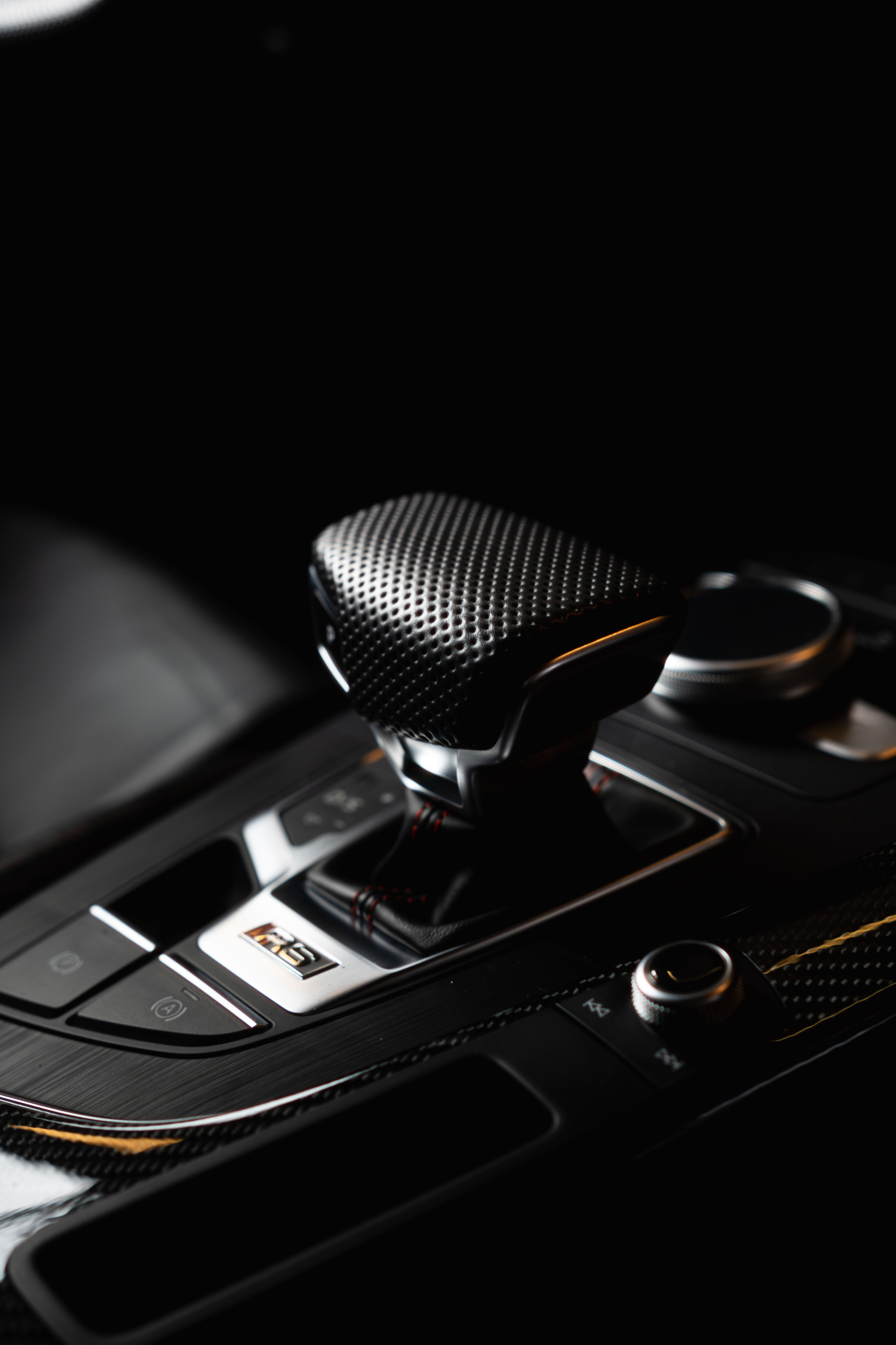 A close up of a car's gear stick · Free Stock Photo