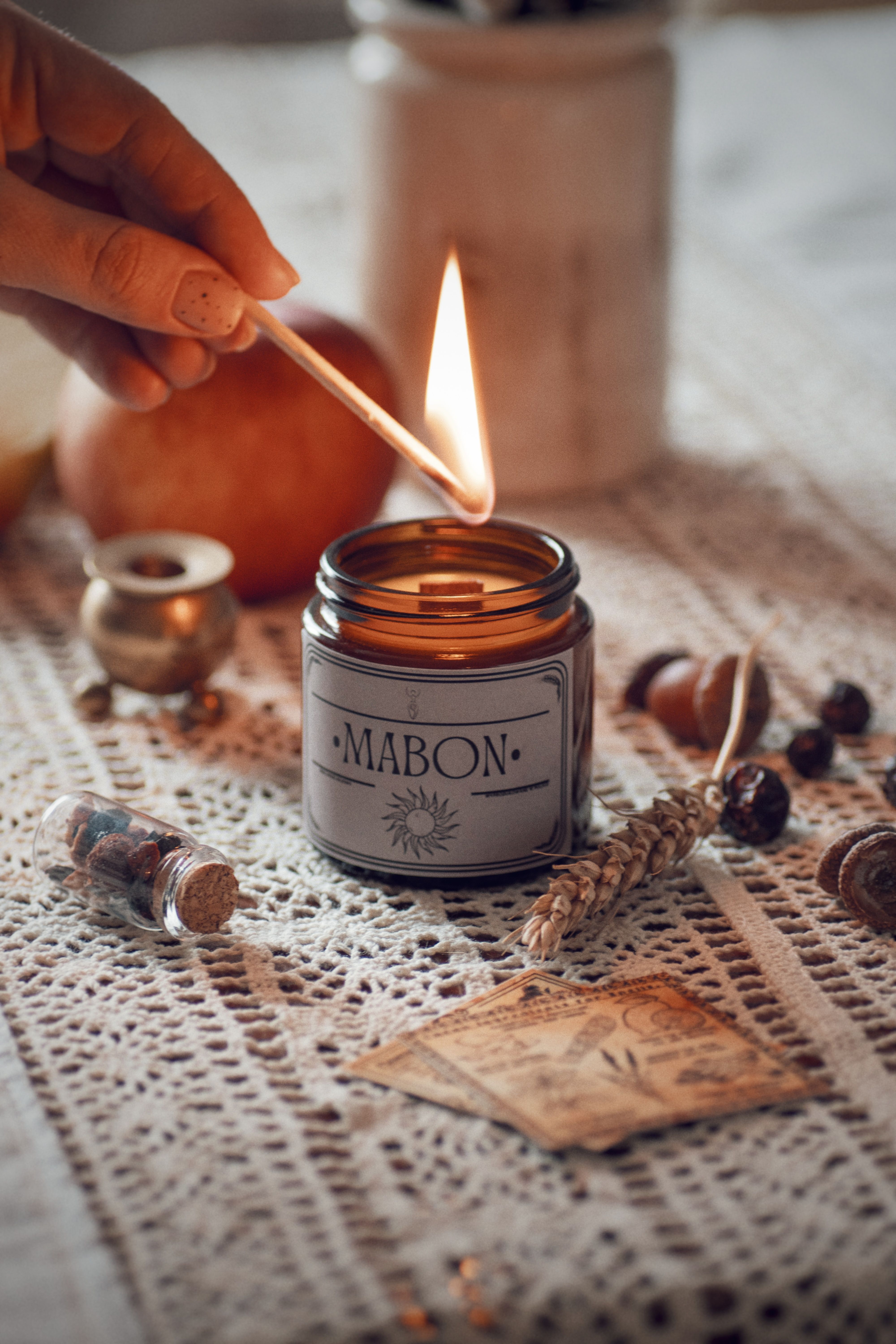 A candle is lit with a candle holder and a candle · Free Stock Photo