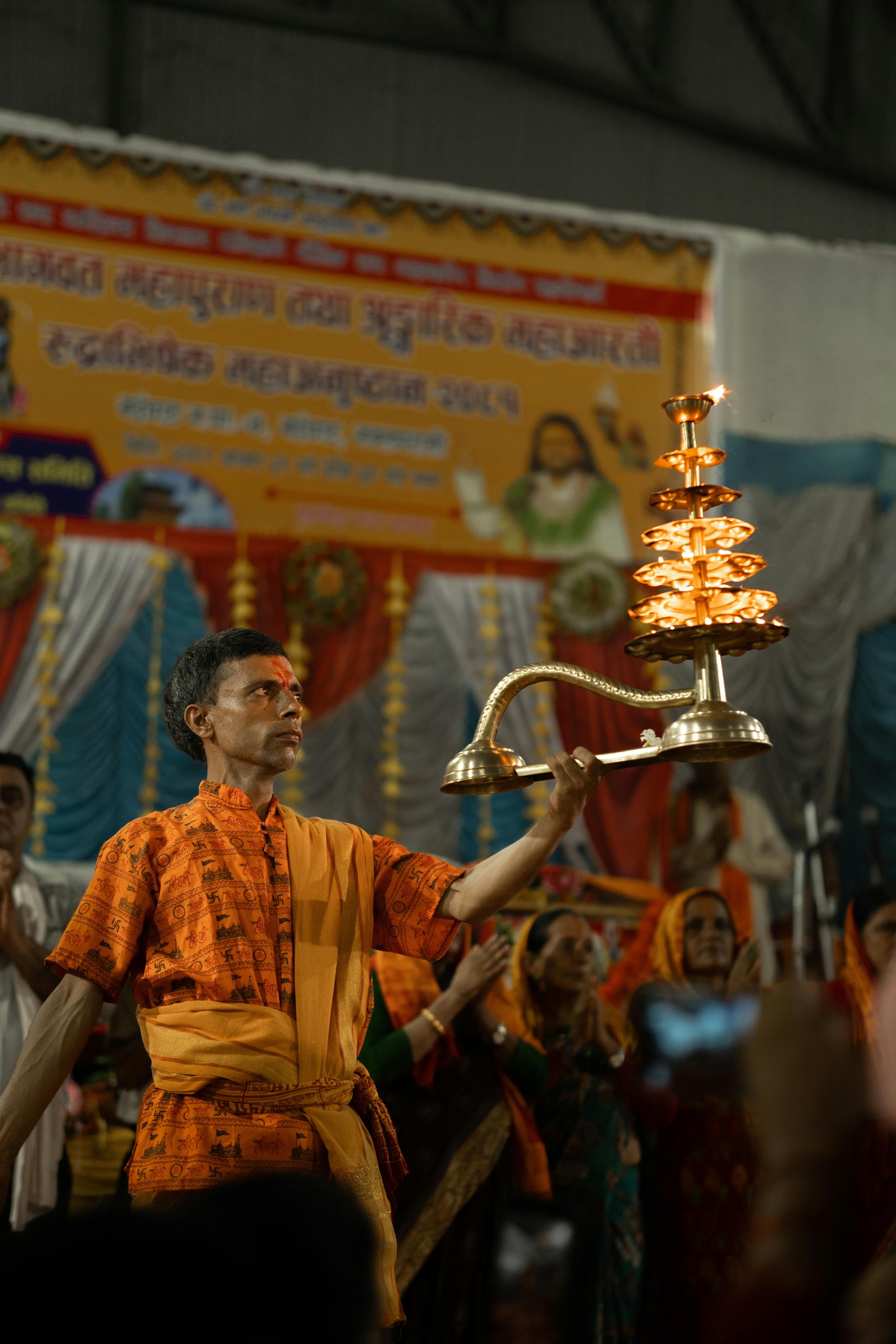 Person Holding Lamp With Flame · Free Stock Photo