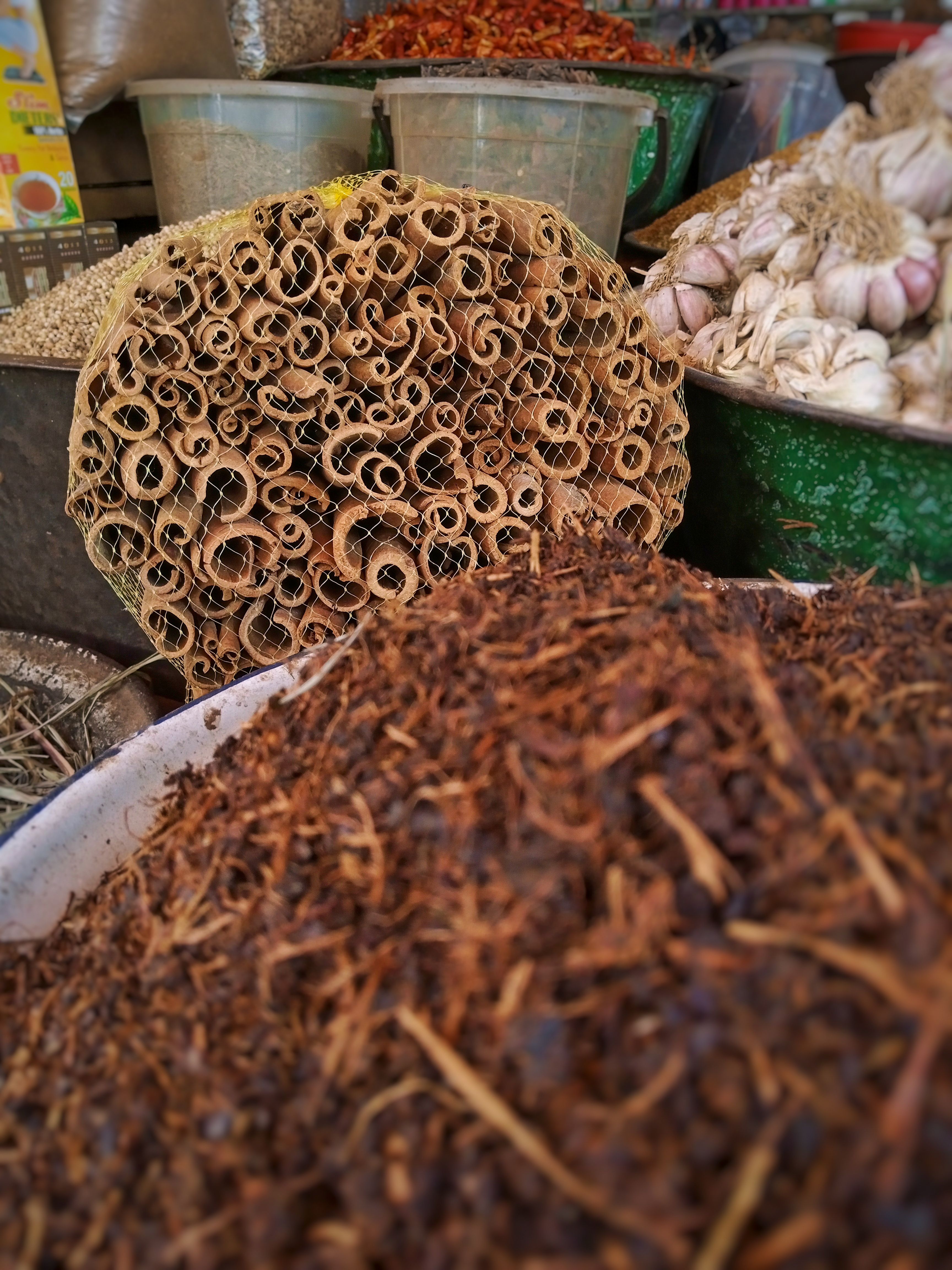 A bowl of dried insects and other food · Free Stock Photo