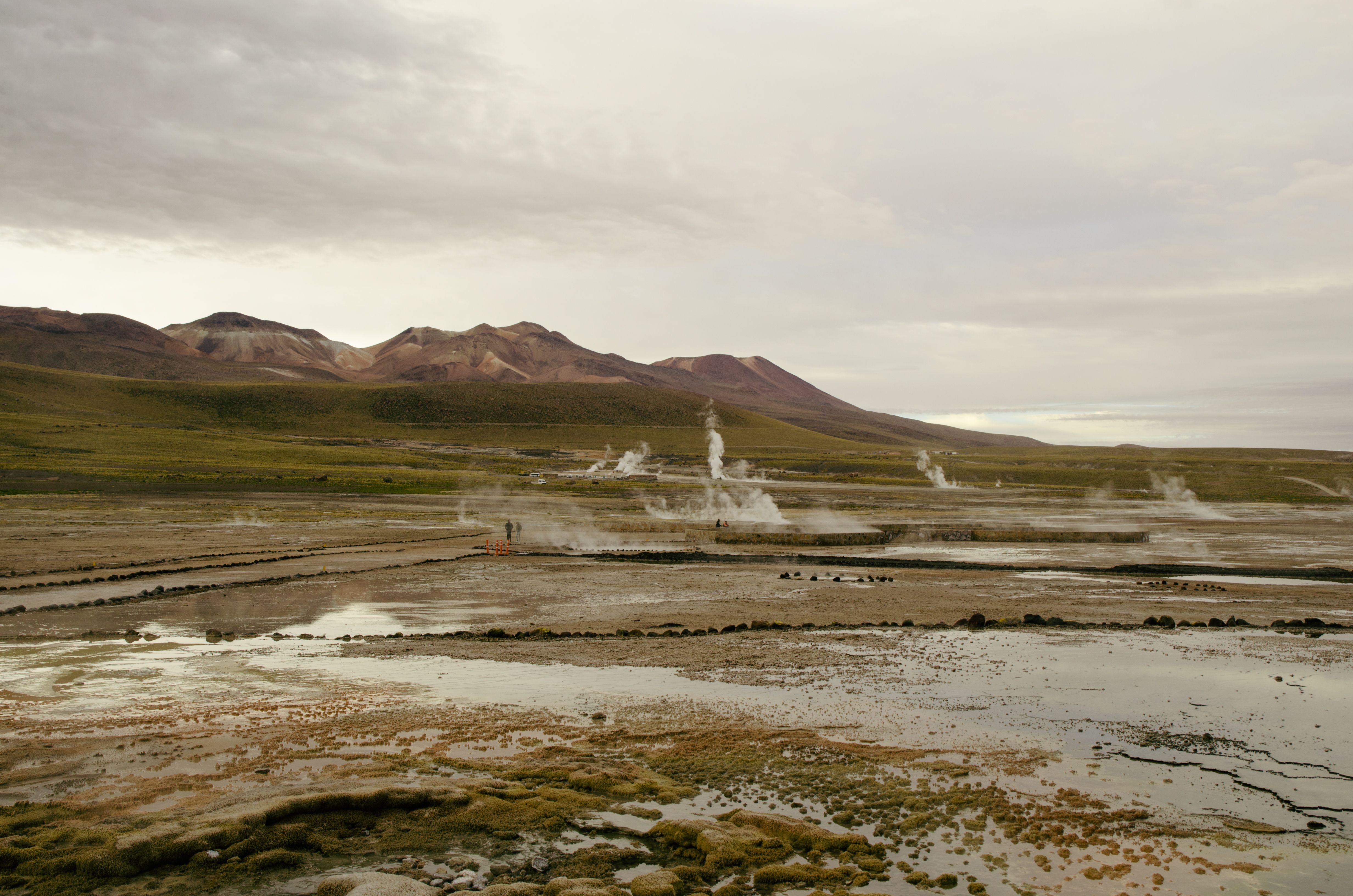 Landscape with Hot Springs · Free Stock Photo