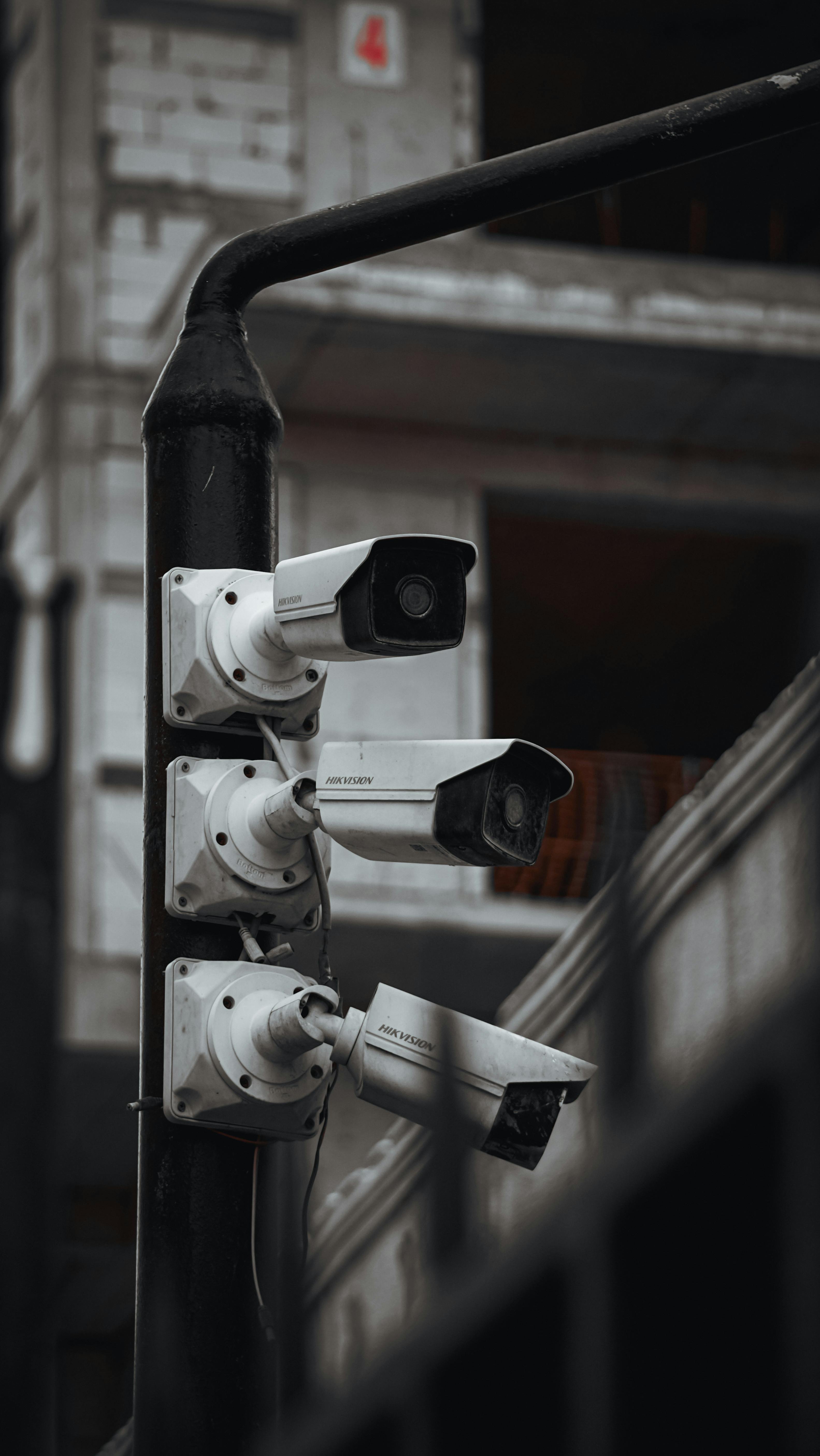 White Security Camera · Free Stock Photo