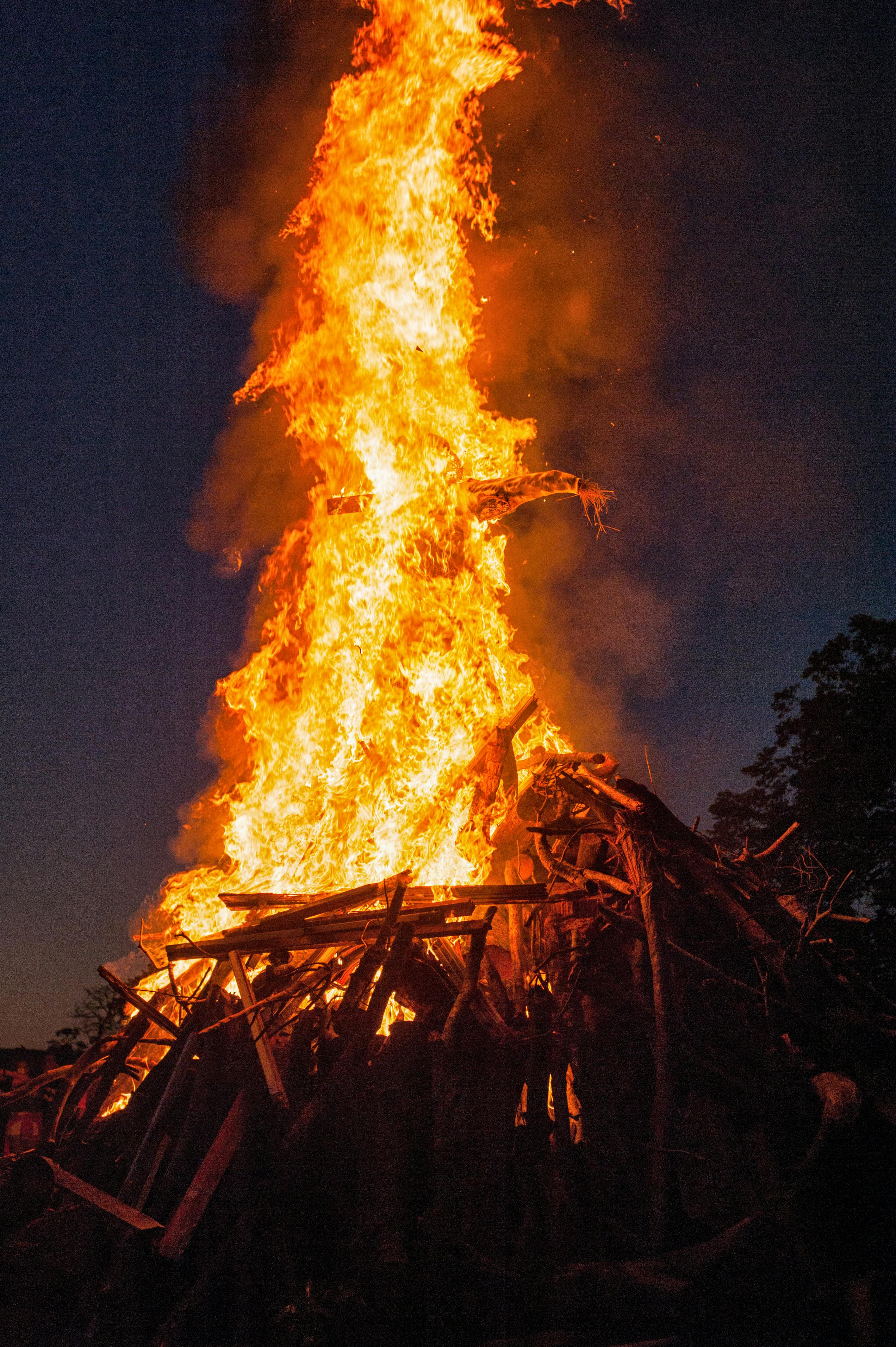 Orange Fire · Free Stock Photo