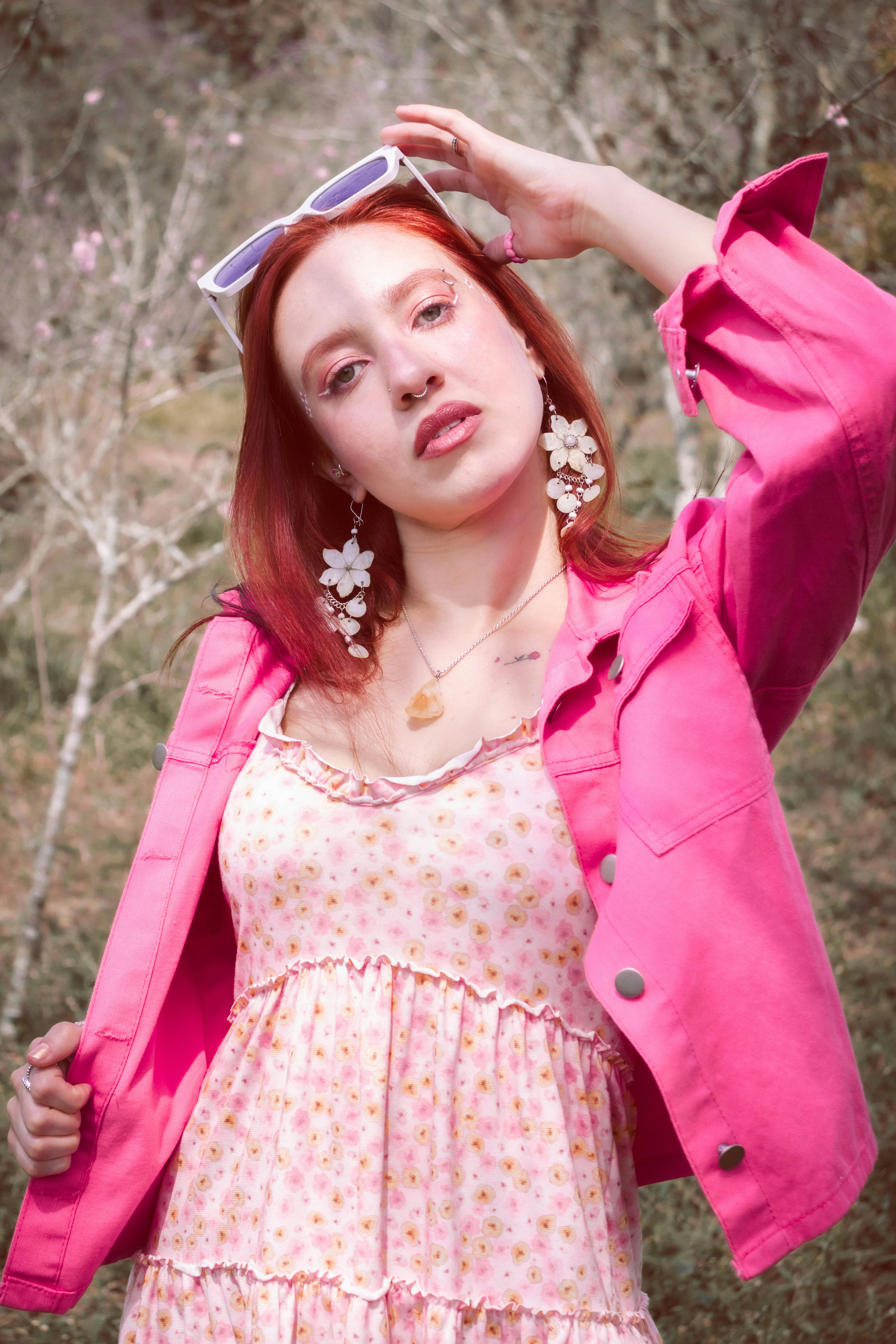 Woman Wearing Red Top Smiling · Free Stock Photo