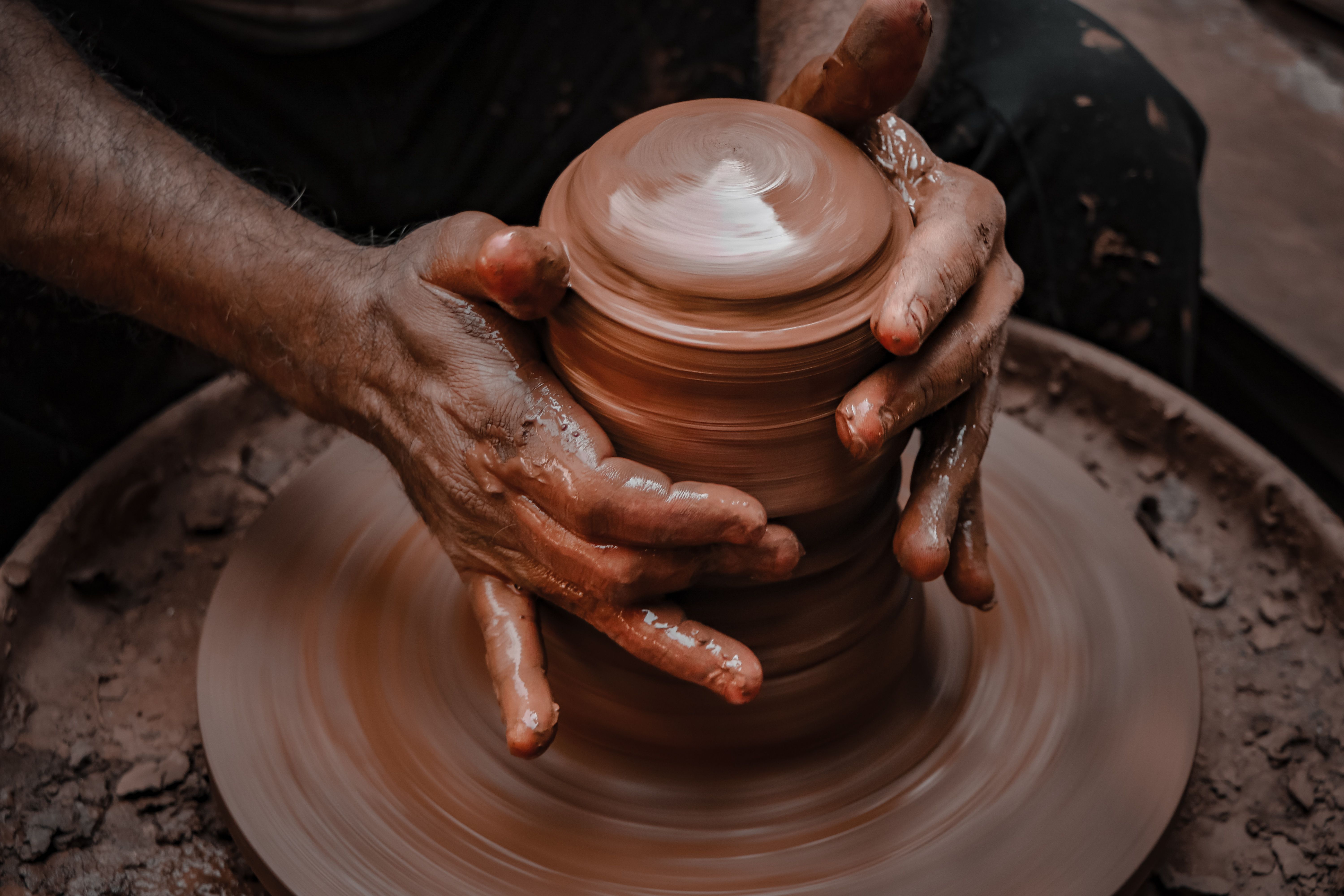 Foto de stock gratuita sobre arcilla, arcilla moldeadora, arte, arte de ...