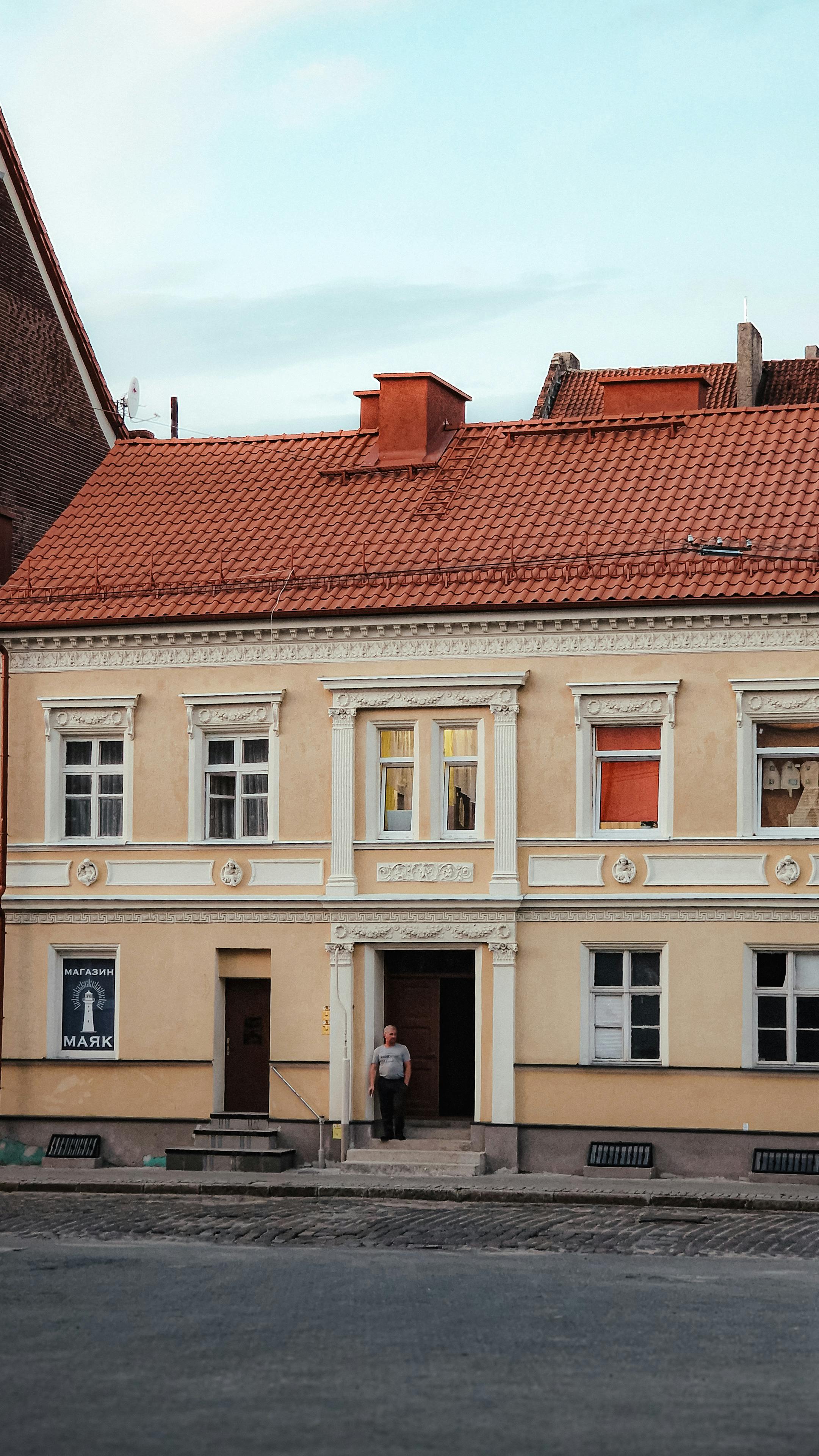 Two Brown Buildings · Free Stock Photo