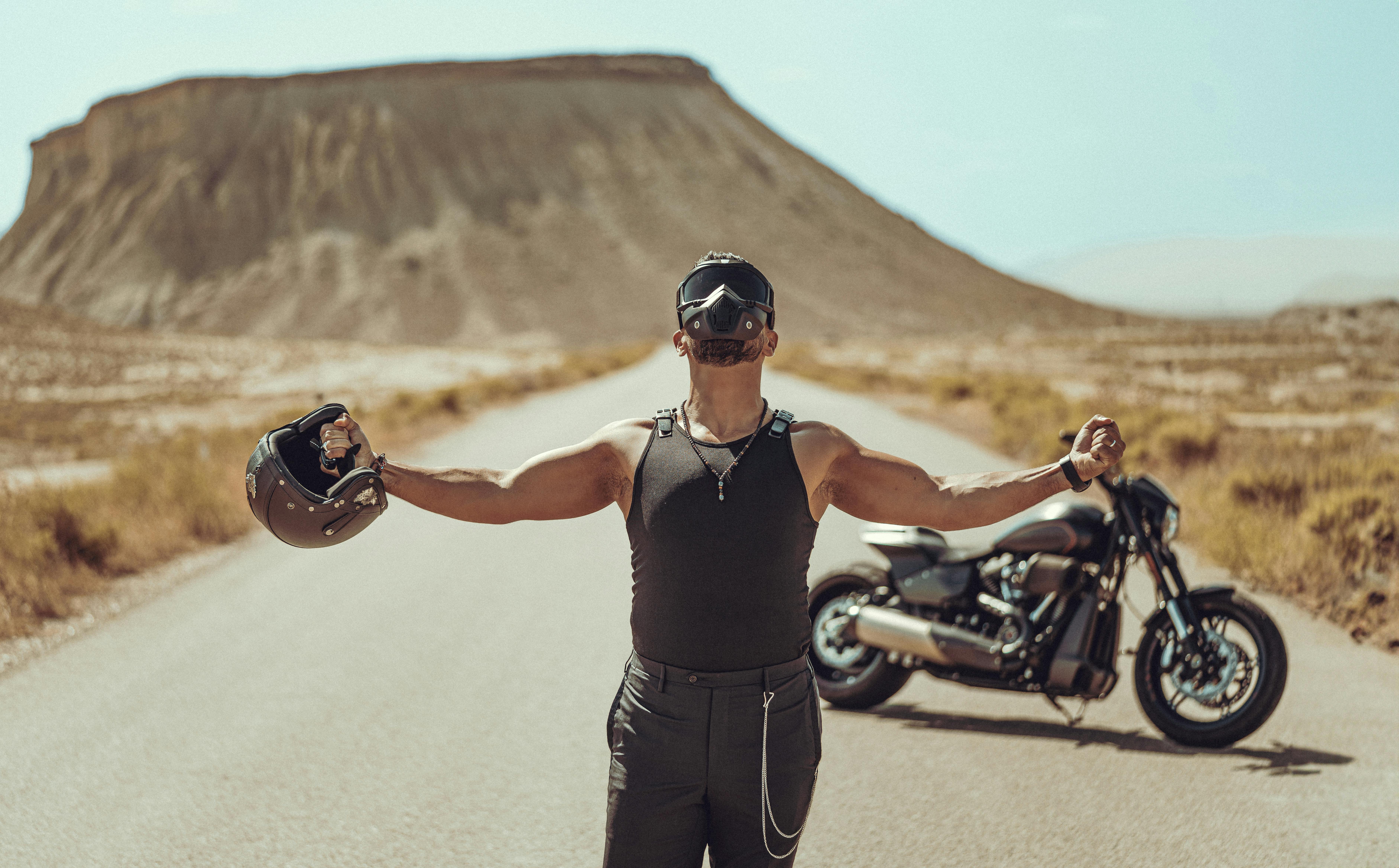 Photo of Two Person Riding Motorcycle in the Middle of Forest · Free ...