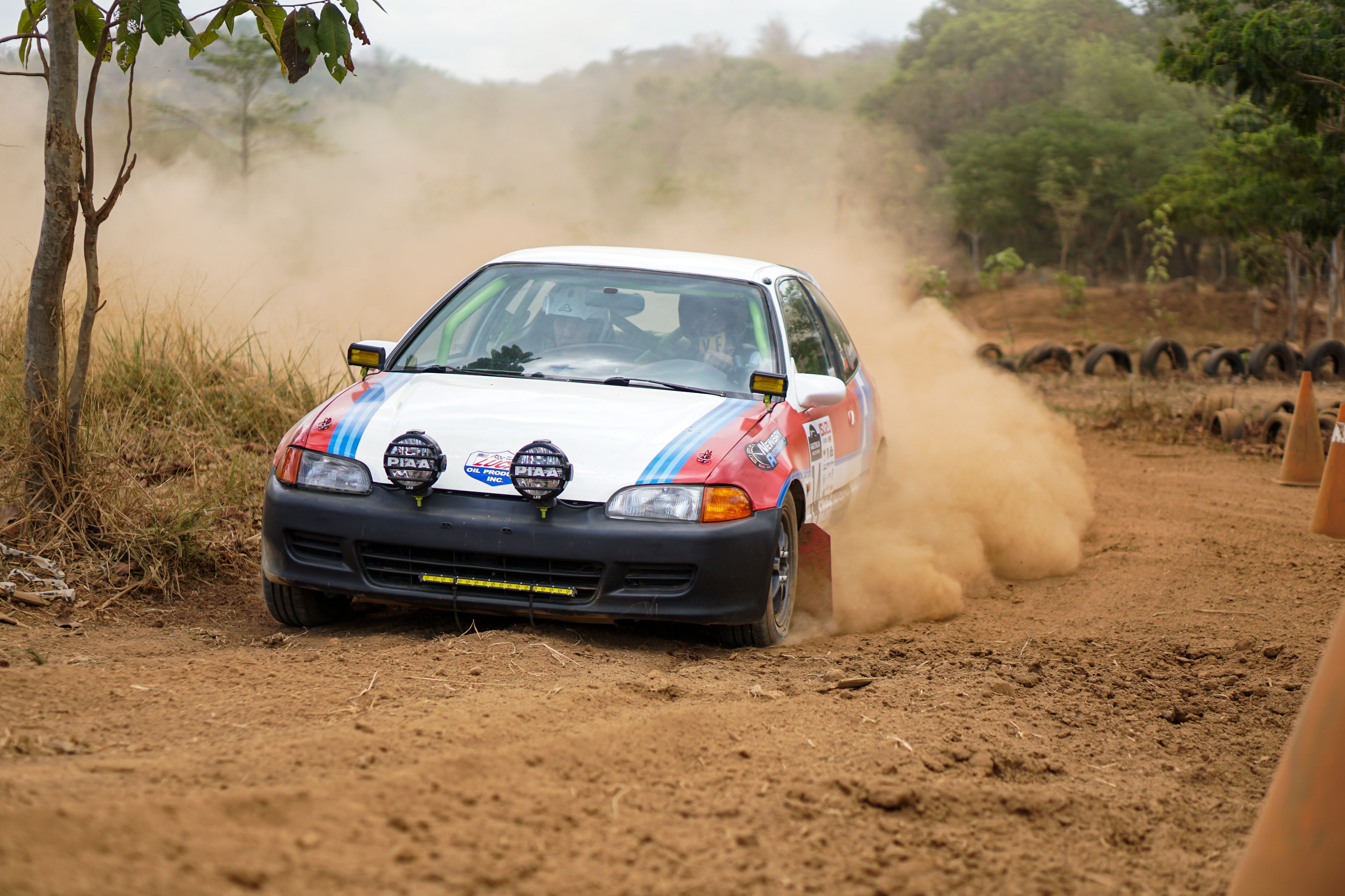 Rally Car Racing through Philippine Countryside · Free Stock Photo