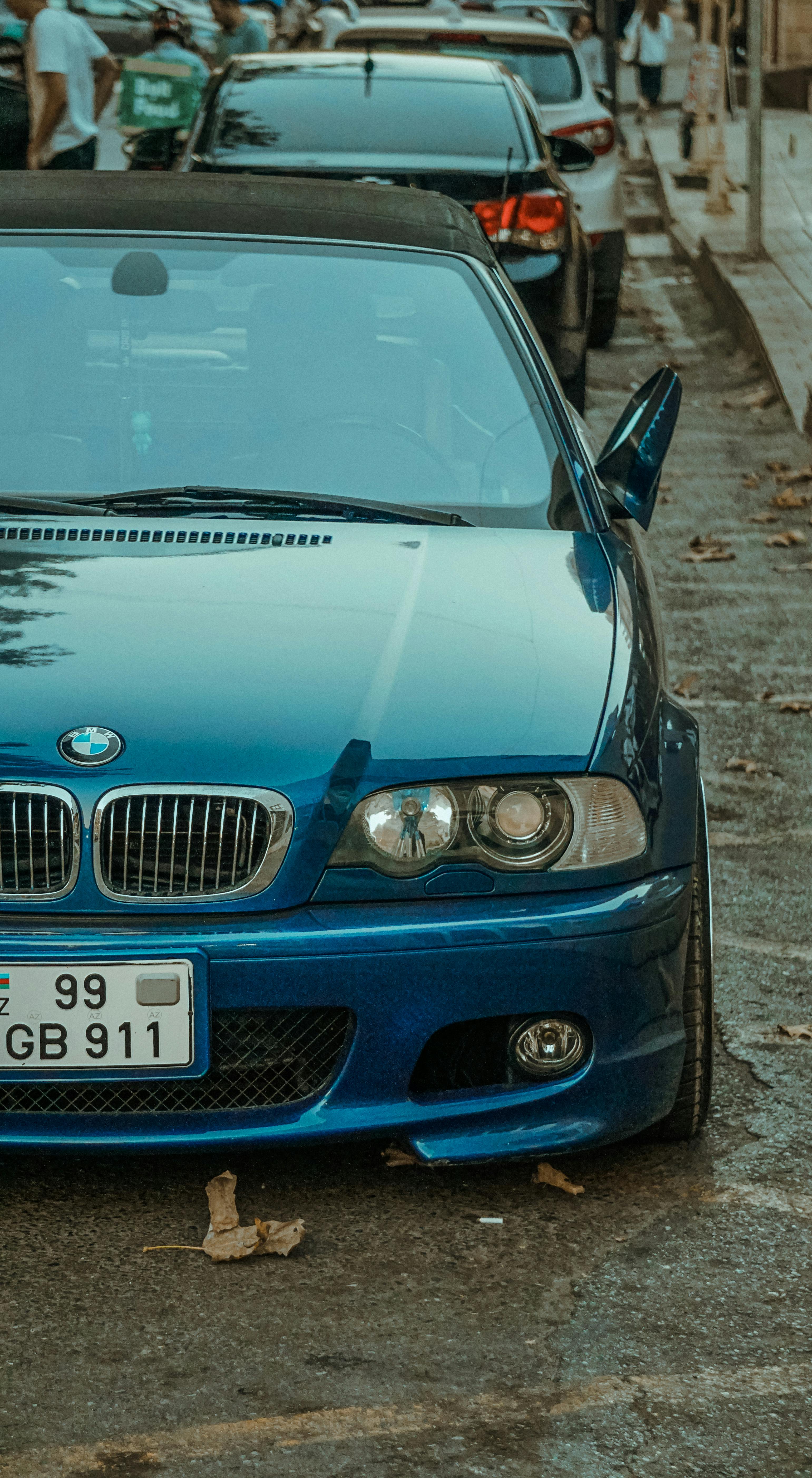 Photography of Red BMW on Asphalt Road · Free Stock Photo