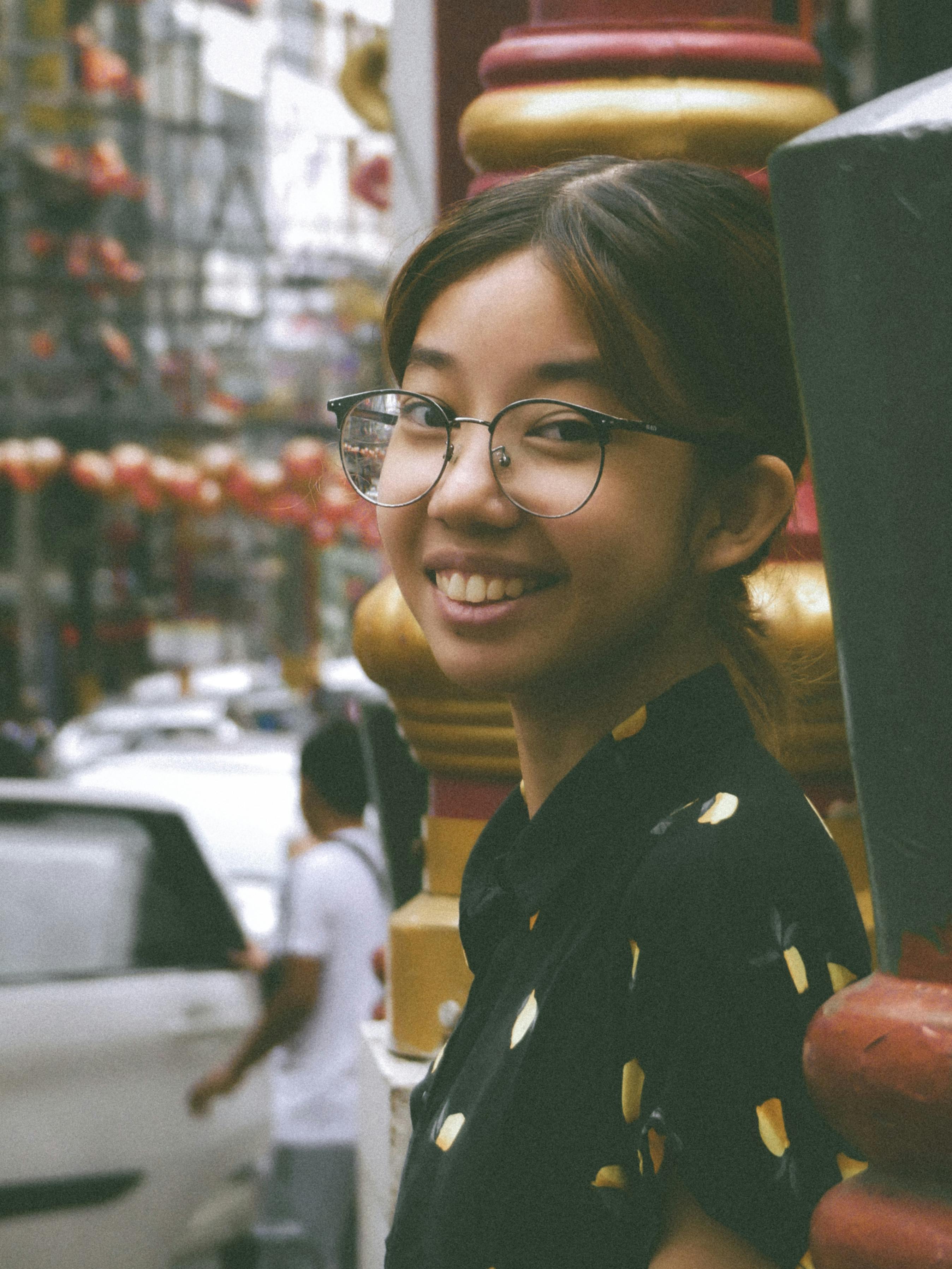 Portrait of a Filipina in Manila · Free Stock Photo