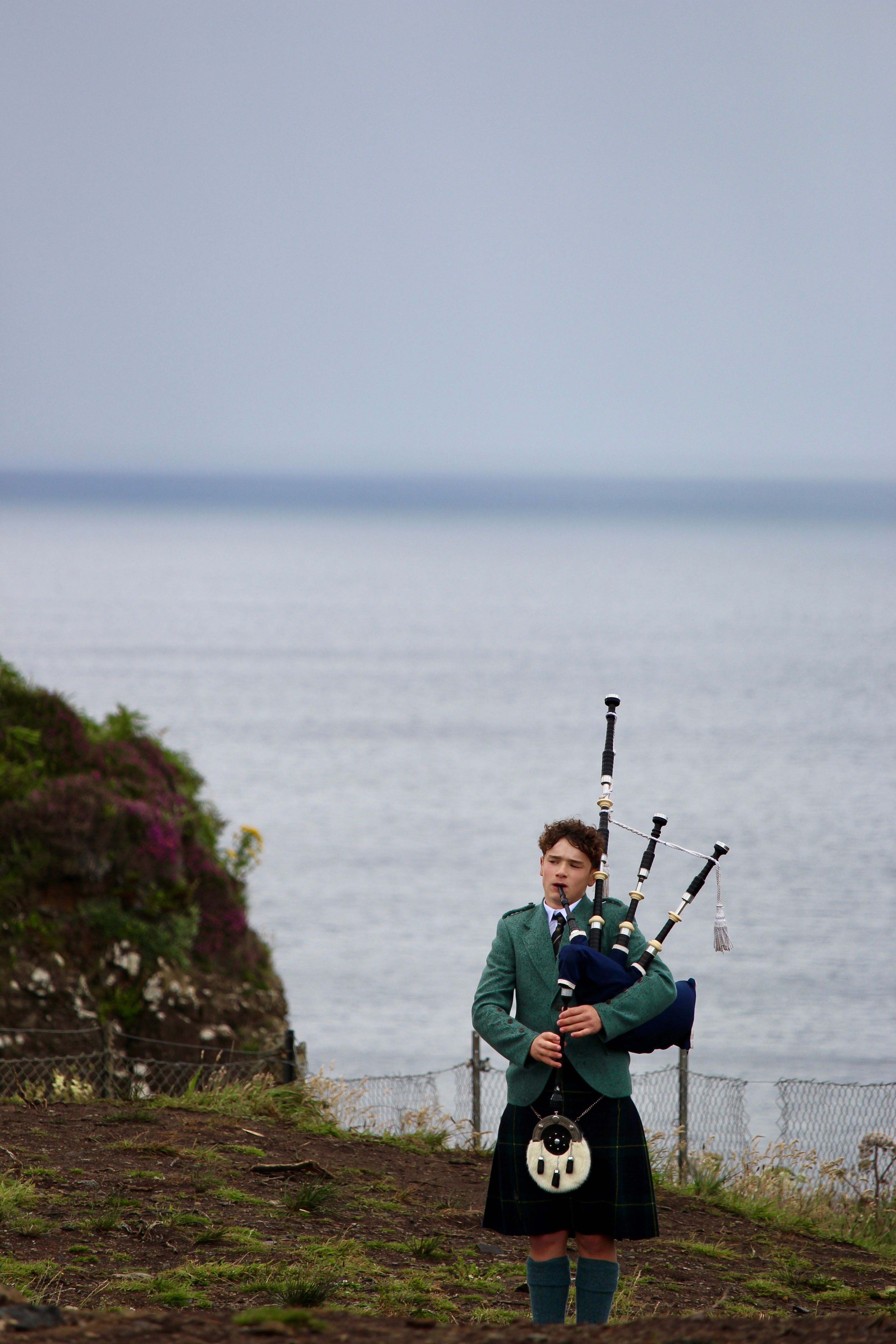 Man Playing Bagpipe · Free Stock Photo