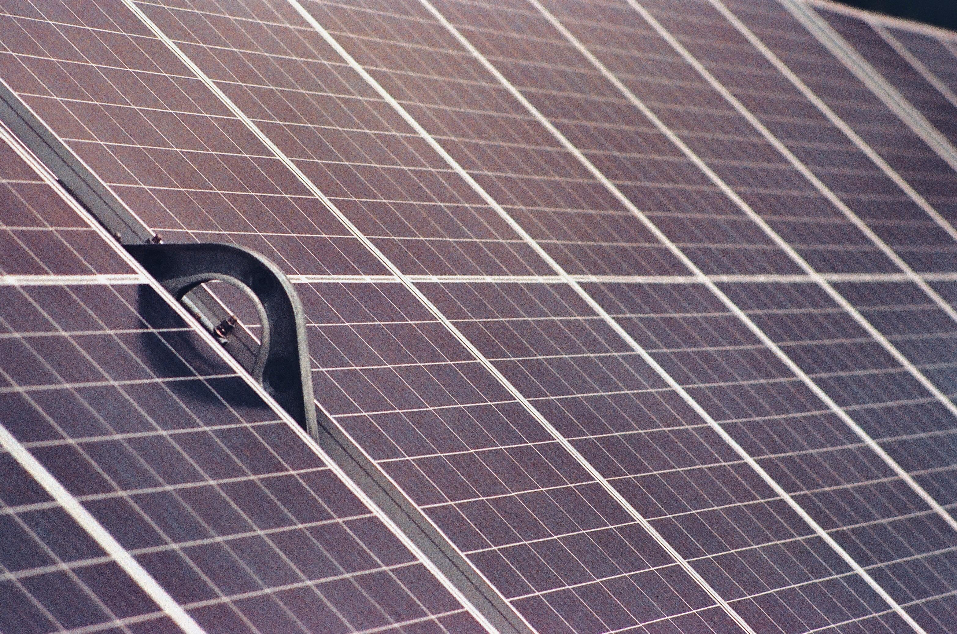 Close Up Photo of a Solar Panel · Free Stock Photo