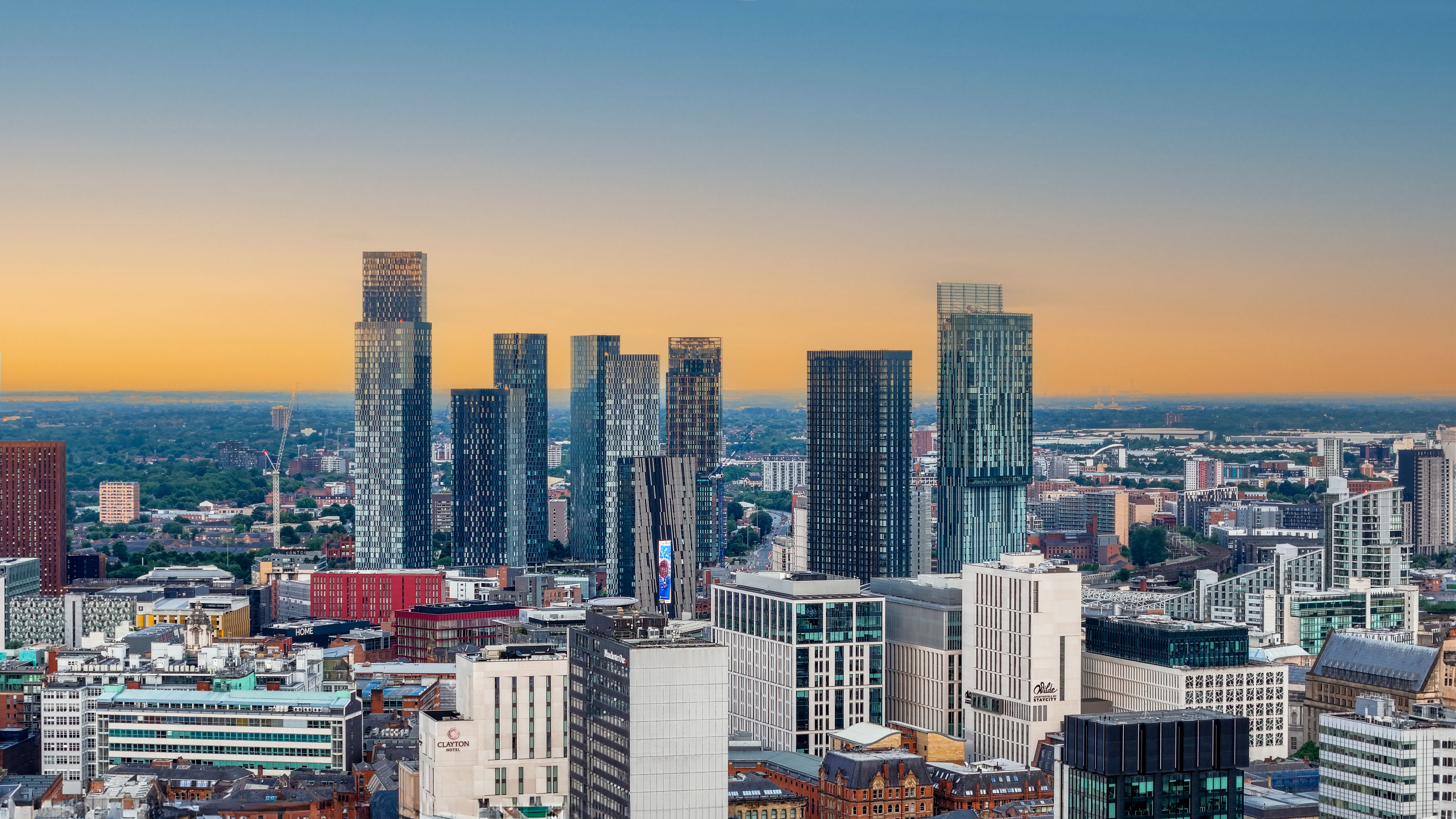 Manchester Sunrise · Free Stock Photo