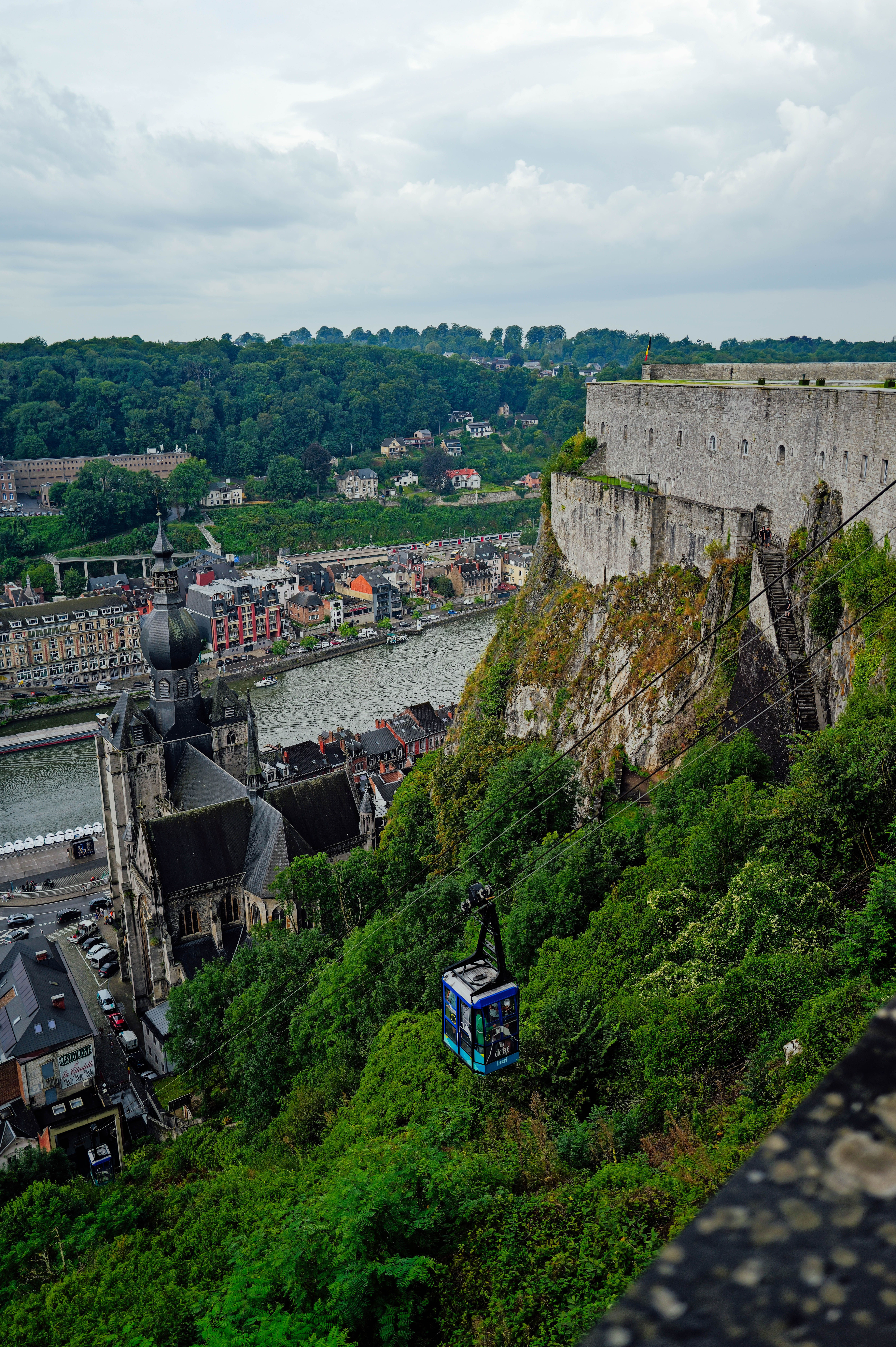 A view of a city from a cliff · Free Stock Photo