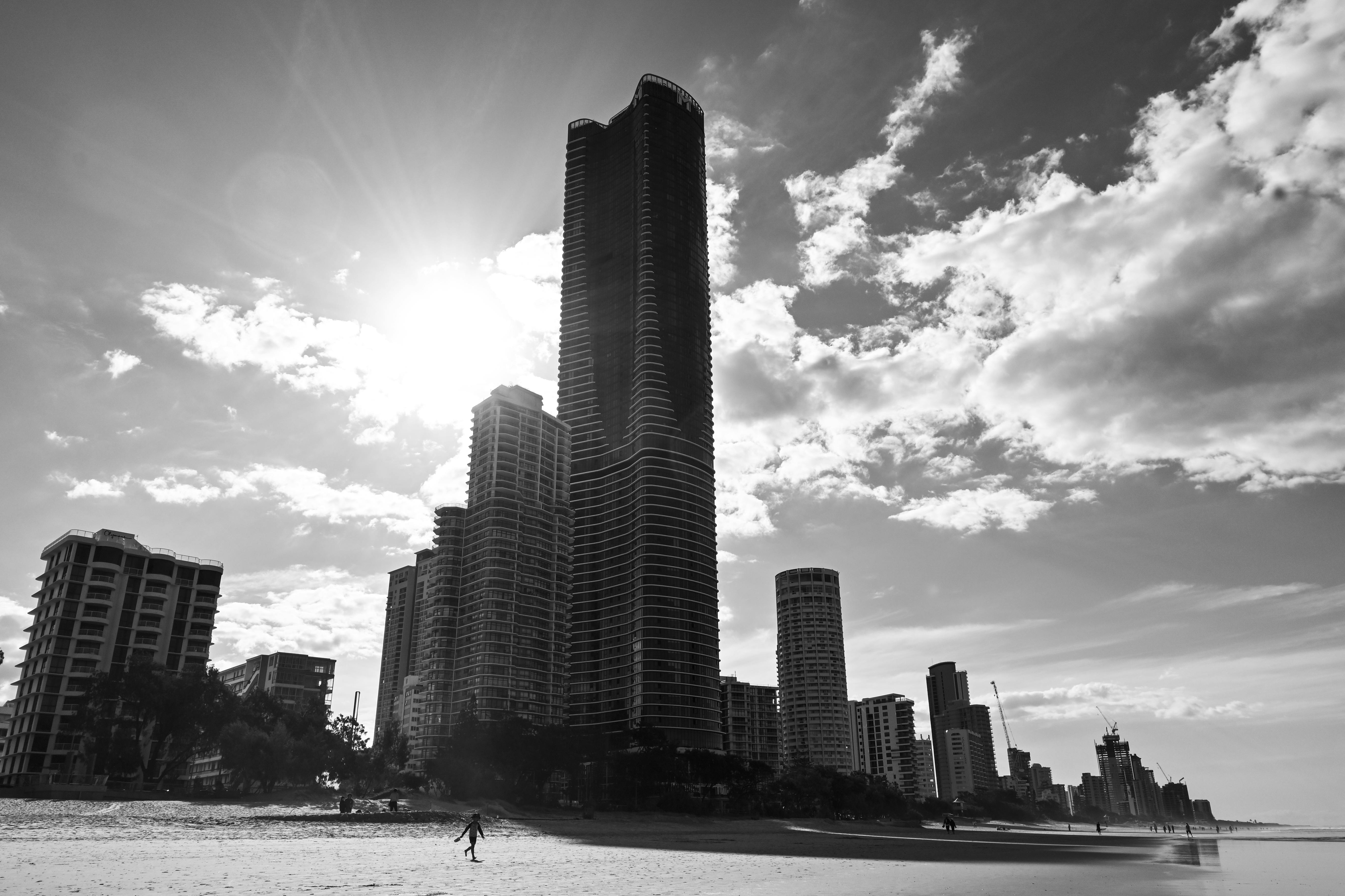 Beach building view · Free Stock Photo