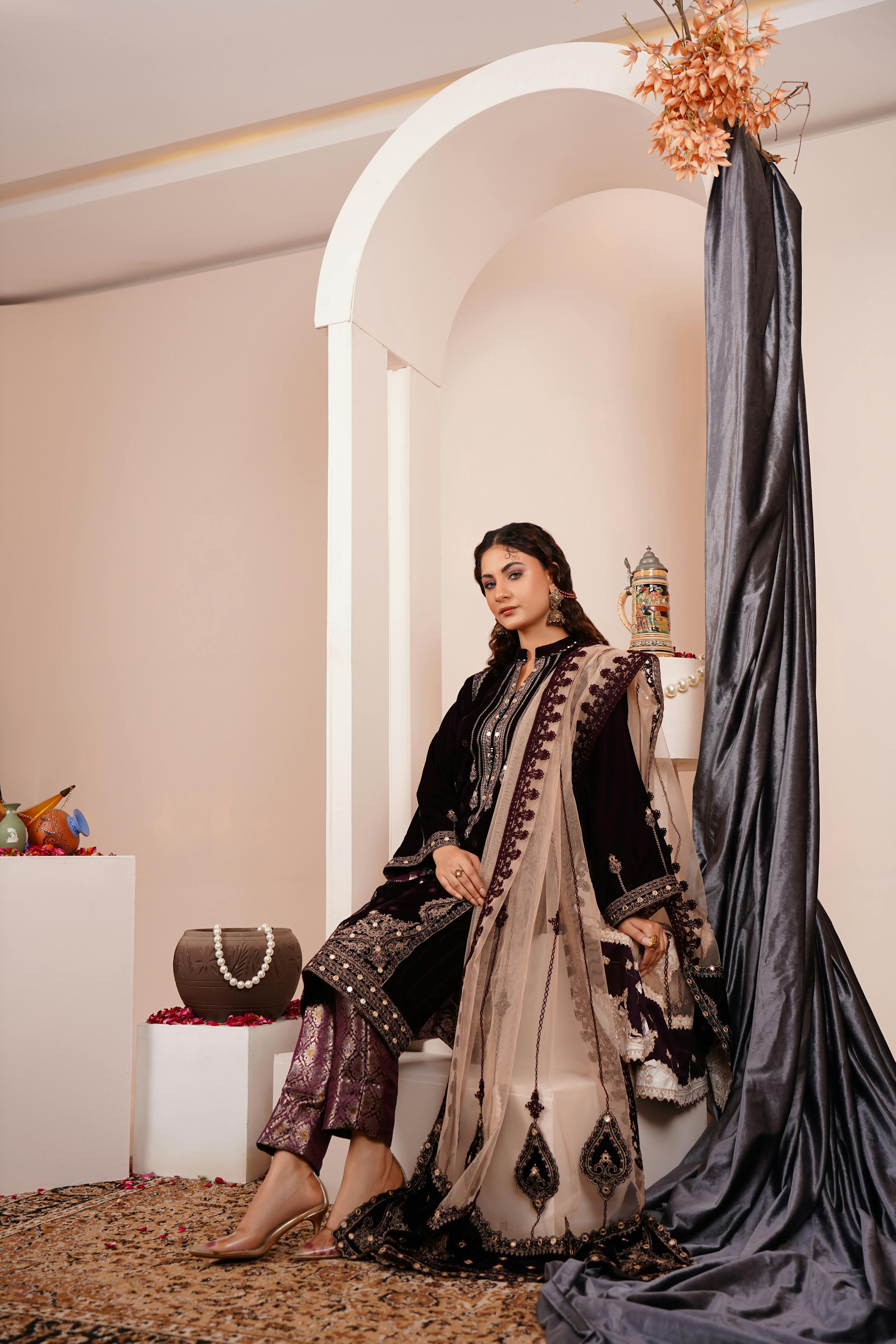 fashion velvet shoot · Free Stock Photo