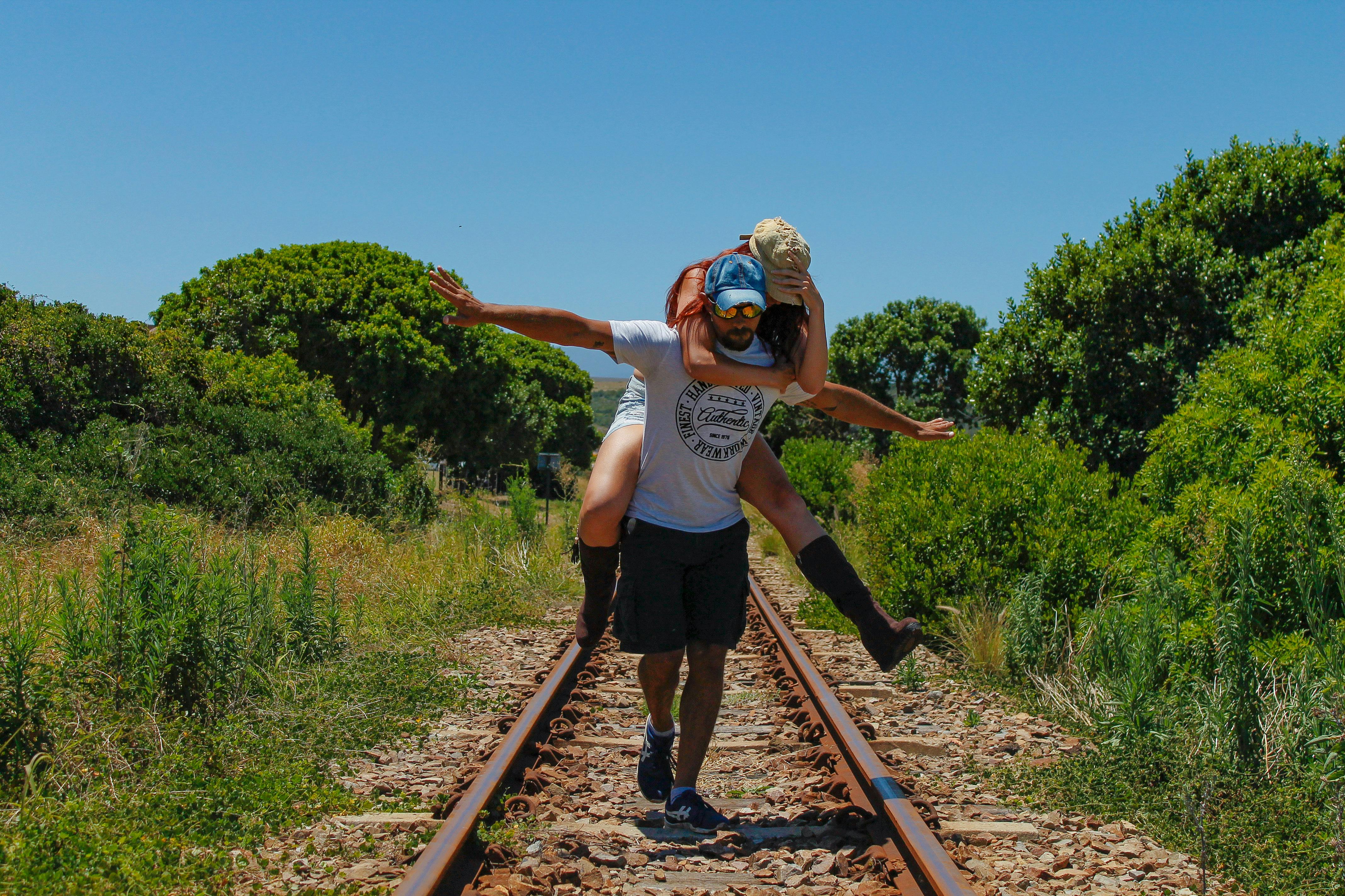 Train tracks Fun 2 · Free Stock Photo