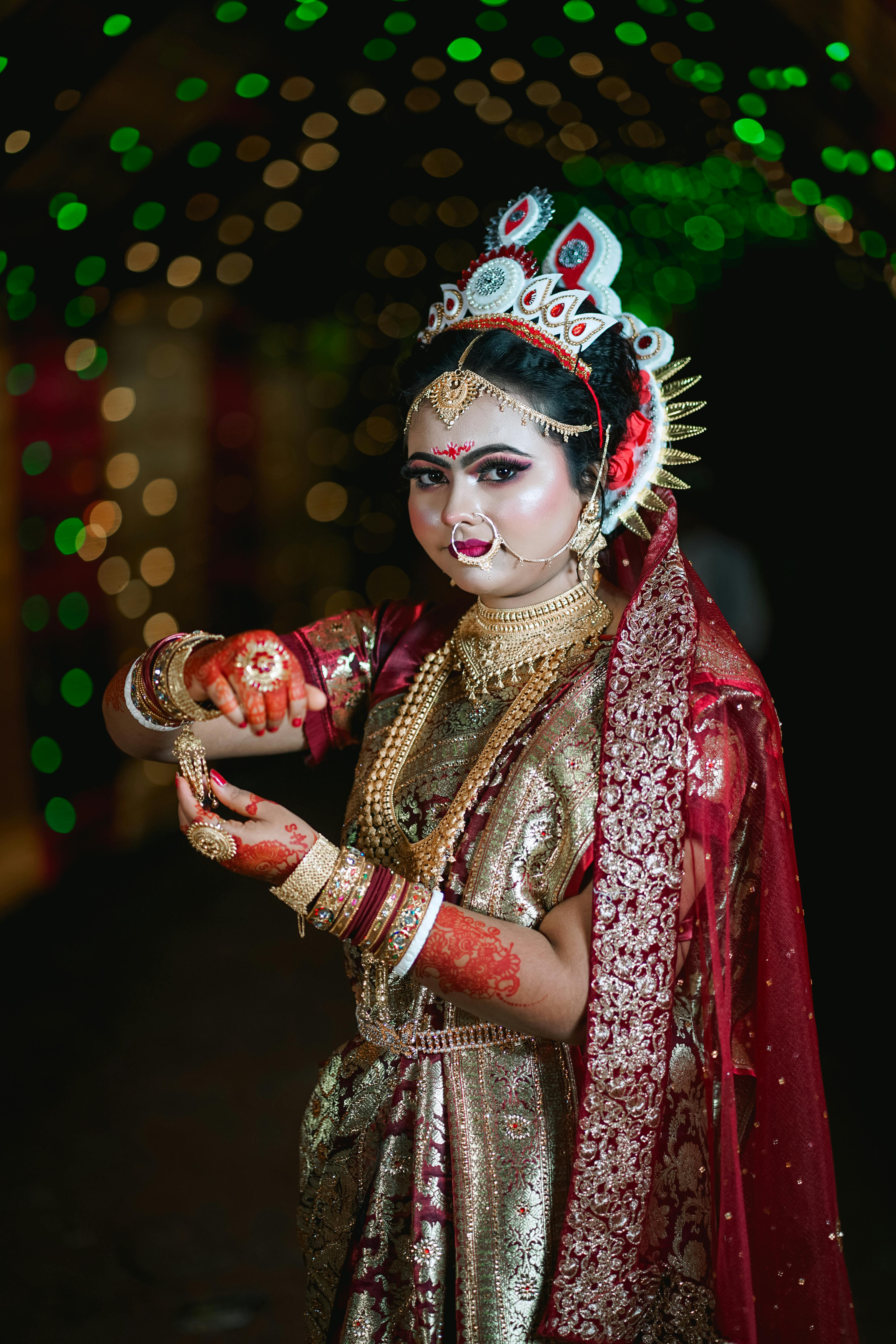 Portrait of Beautiful Bride · Free Stock Photo