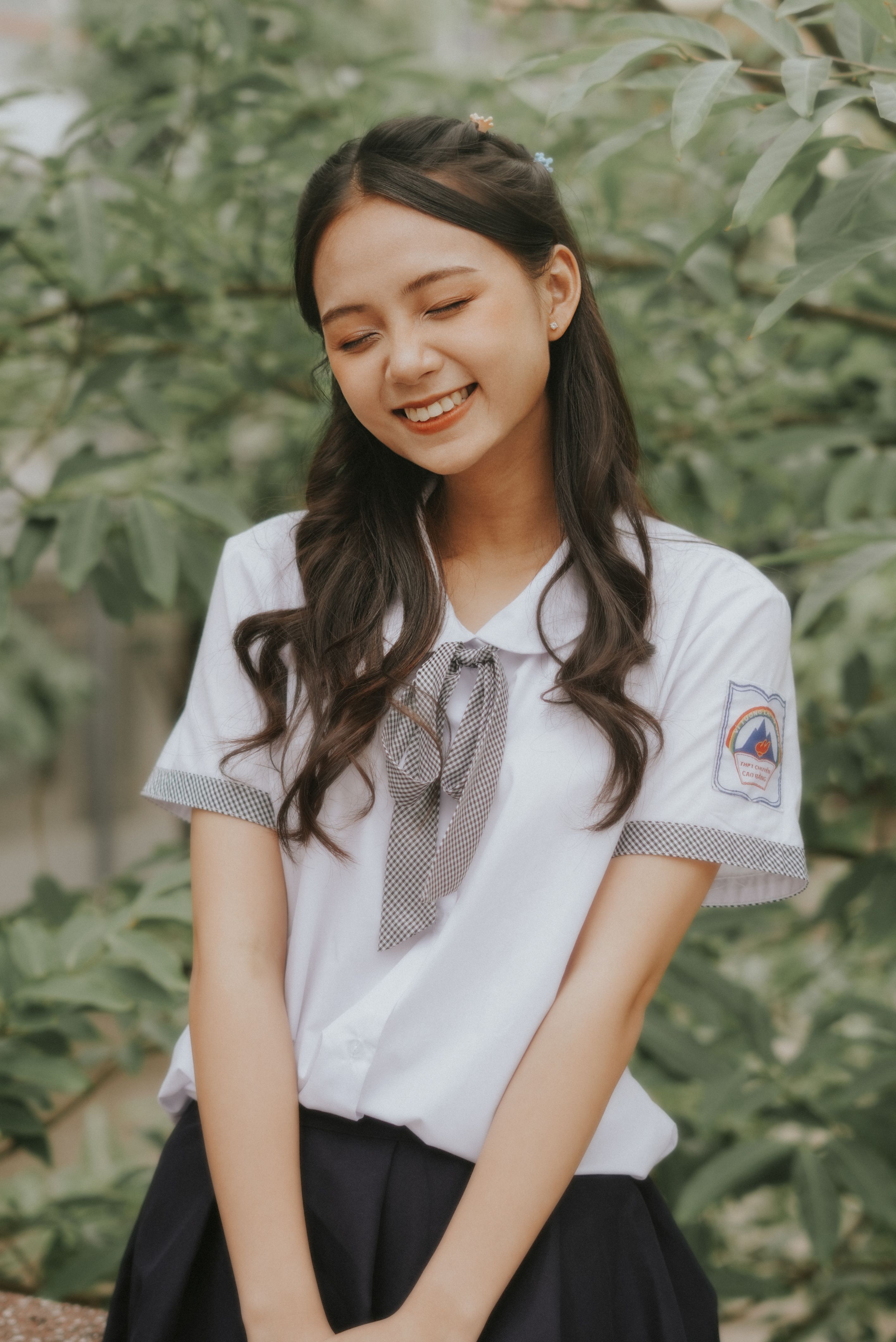 Smiling Student in School Uniform · Free Stock Photo