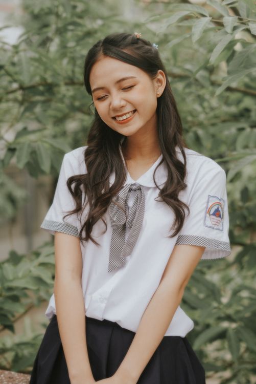 Smiling Student in School Uniform · Free Stock Photo