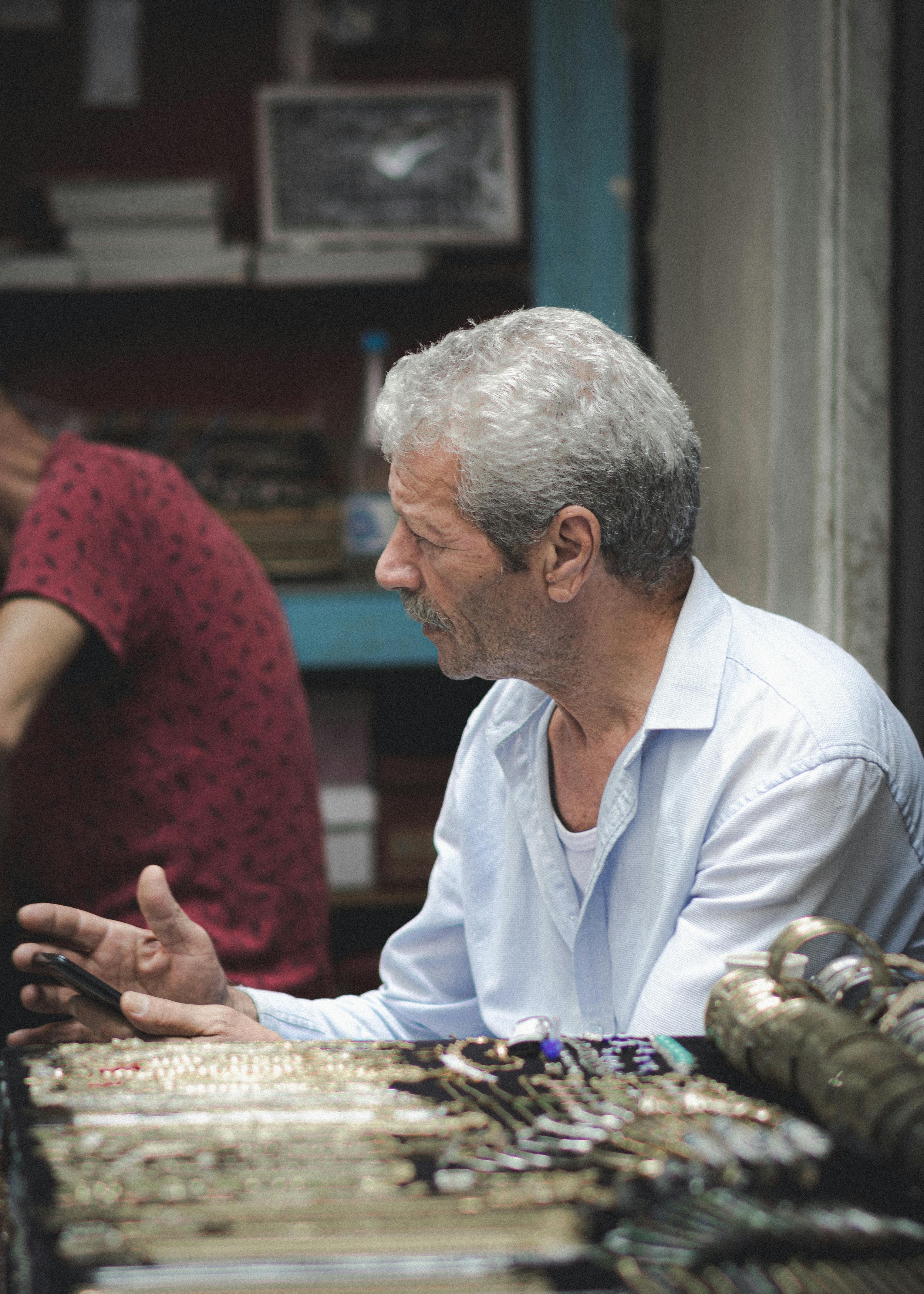 The Artisan's Craft - Jeweler of the Medina · Free Stock Photo