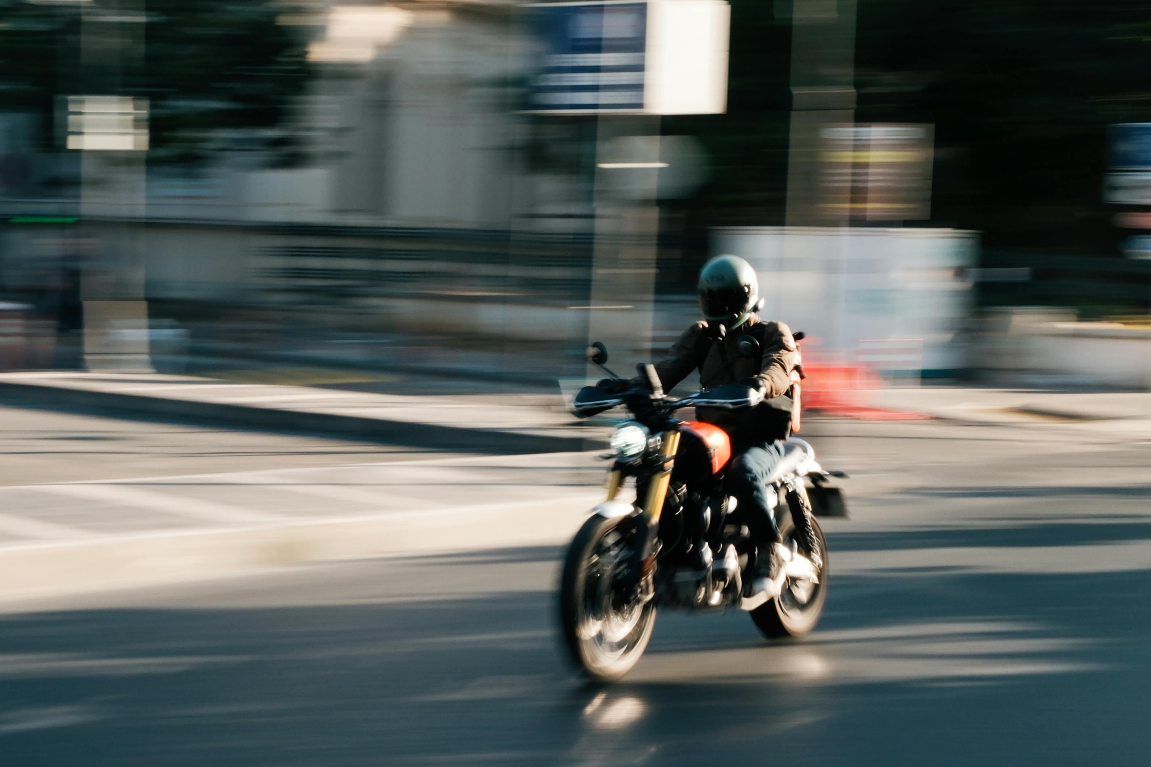 Woman Riding on Scooter Motorcycle · Free Stock Photo