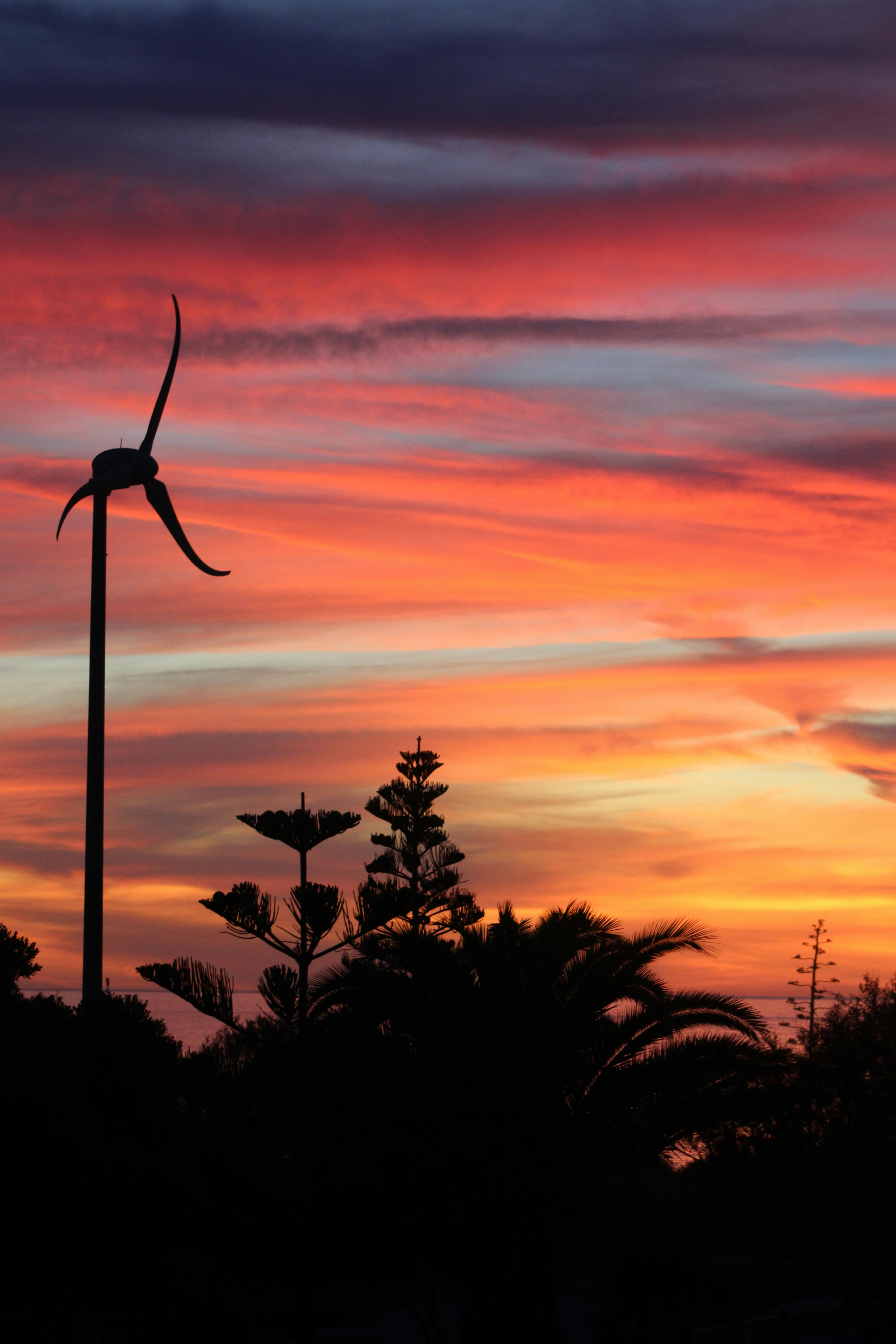 sunset colors landscape wallpaper · Free Stock Photo