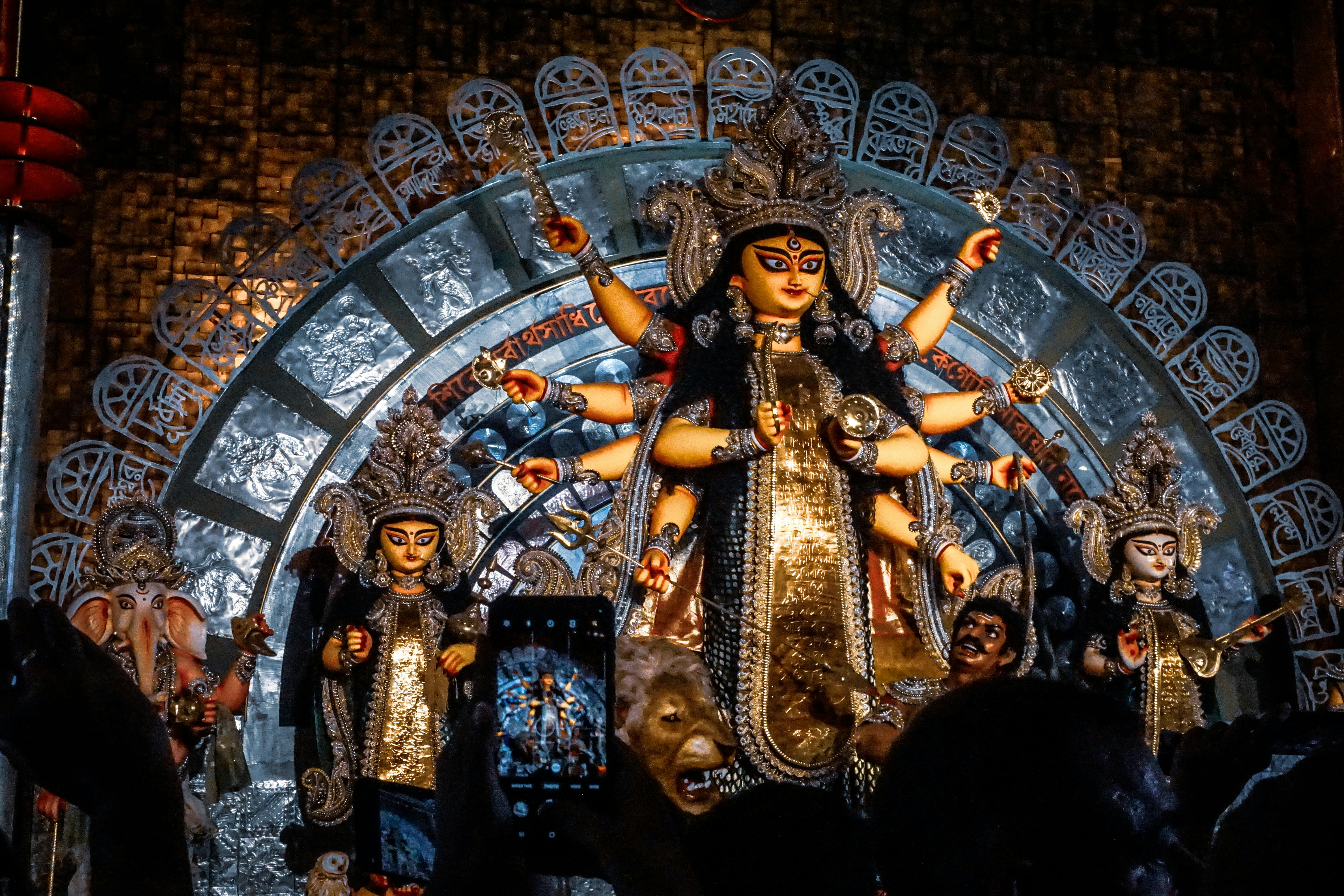 A Statue of Durga · Free Stock Photo