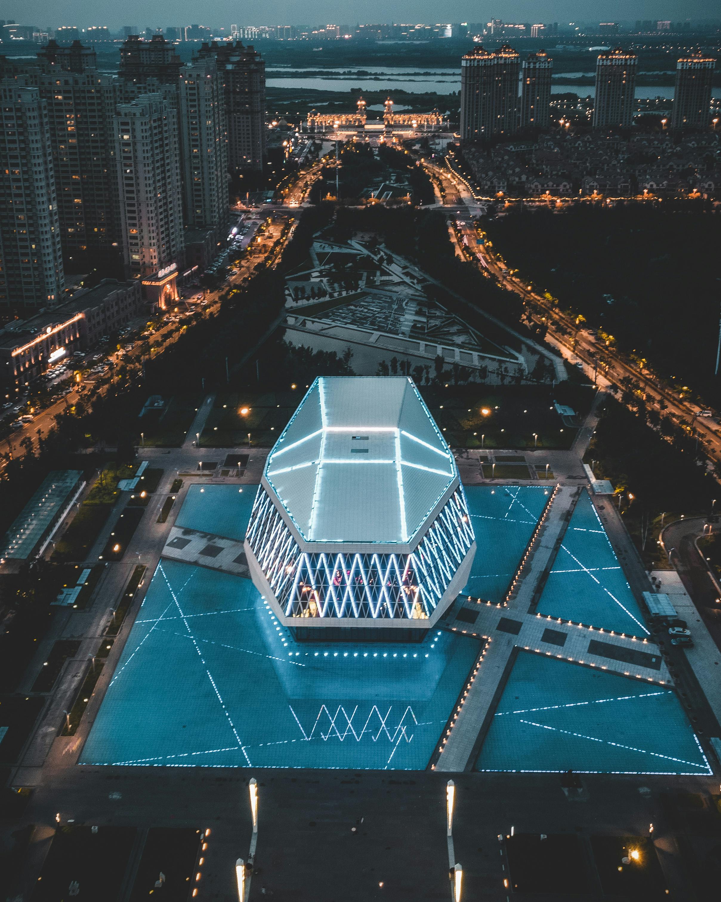 Aerial View Of Building · Free Stock Photo