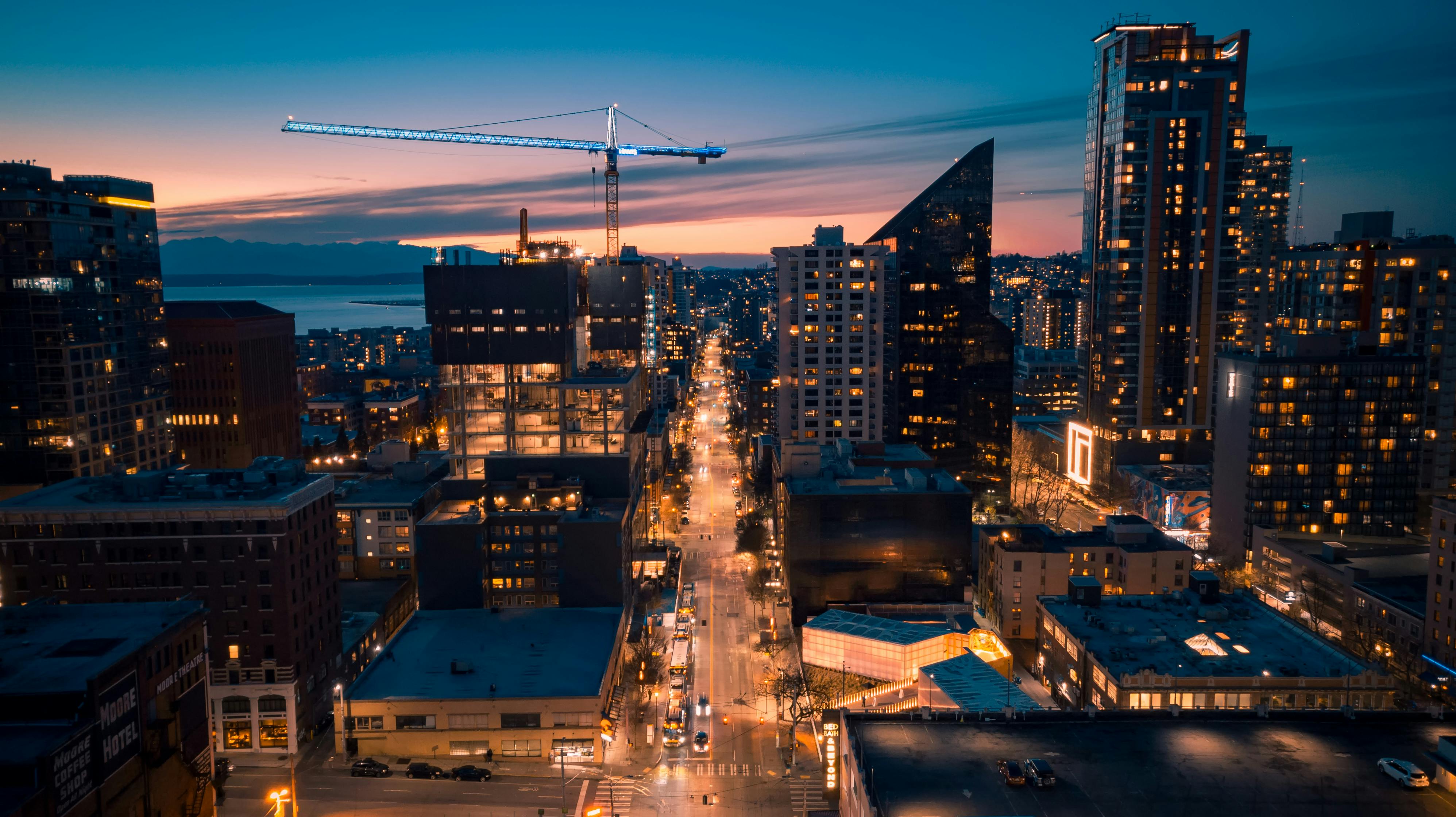 Bird's Eye View Photography of High-rise Building · Free Stock Photo