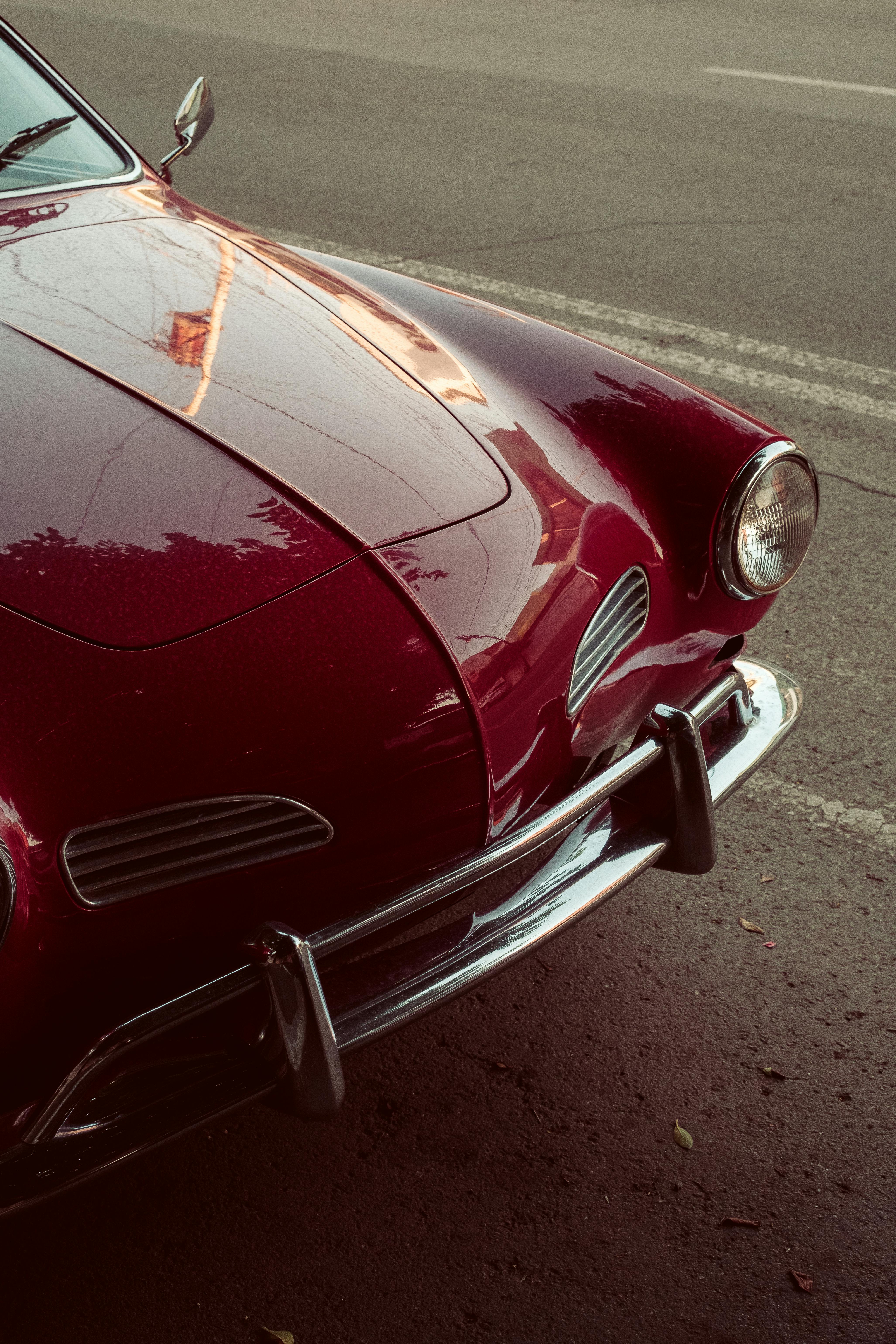 Red and Silver Car · Free Stock Photo
