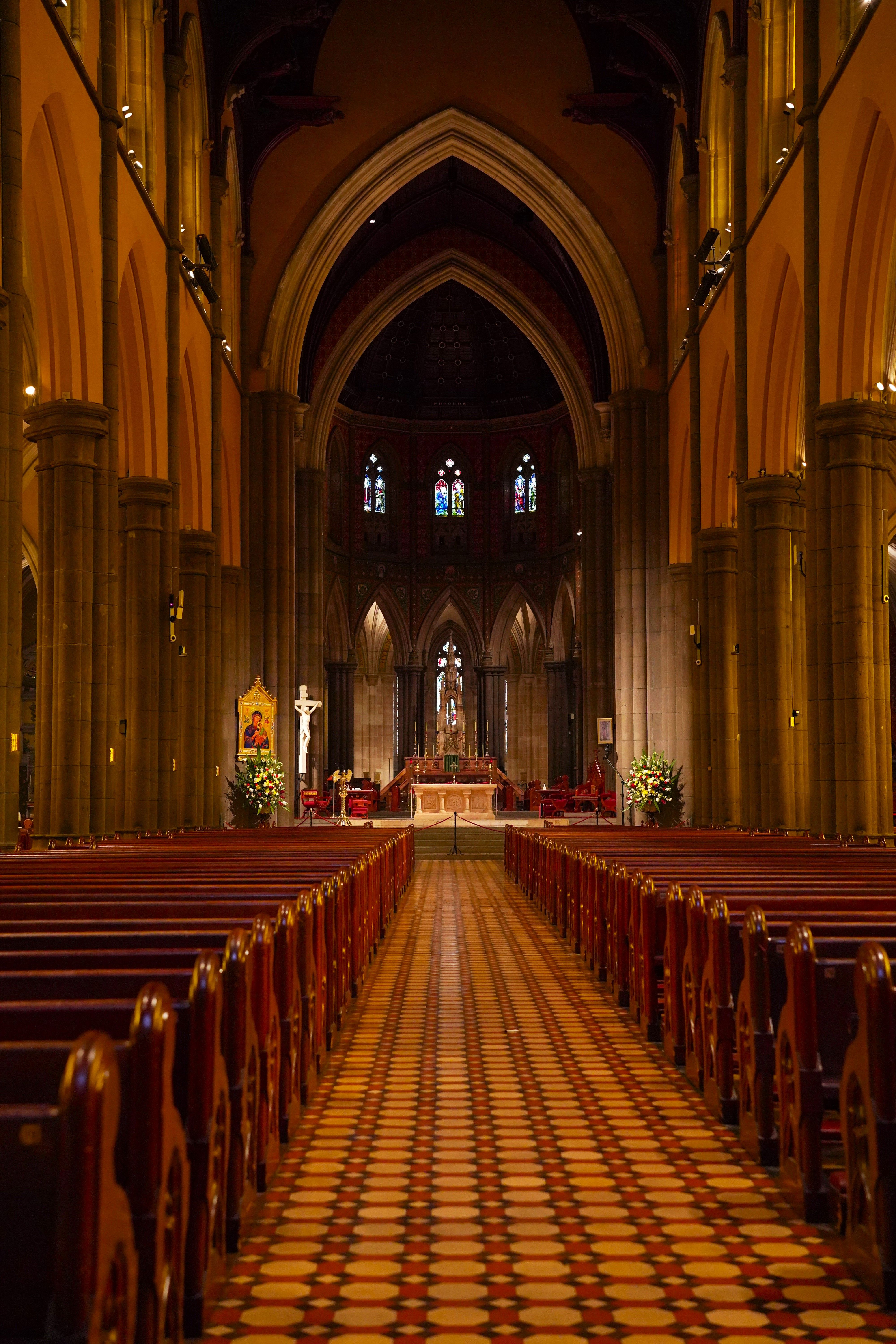 Photo gratuite de à l'intérieur, admirer, allée, arc, architecture ...