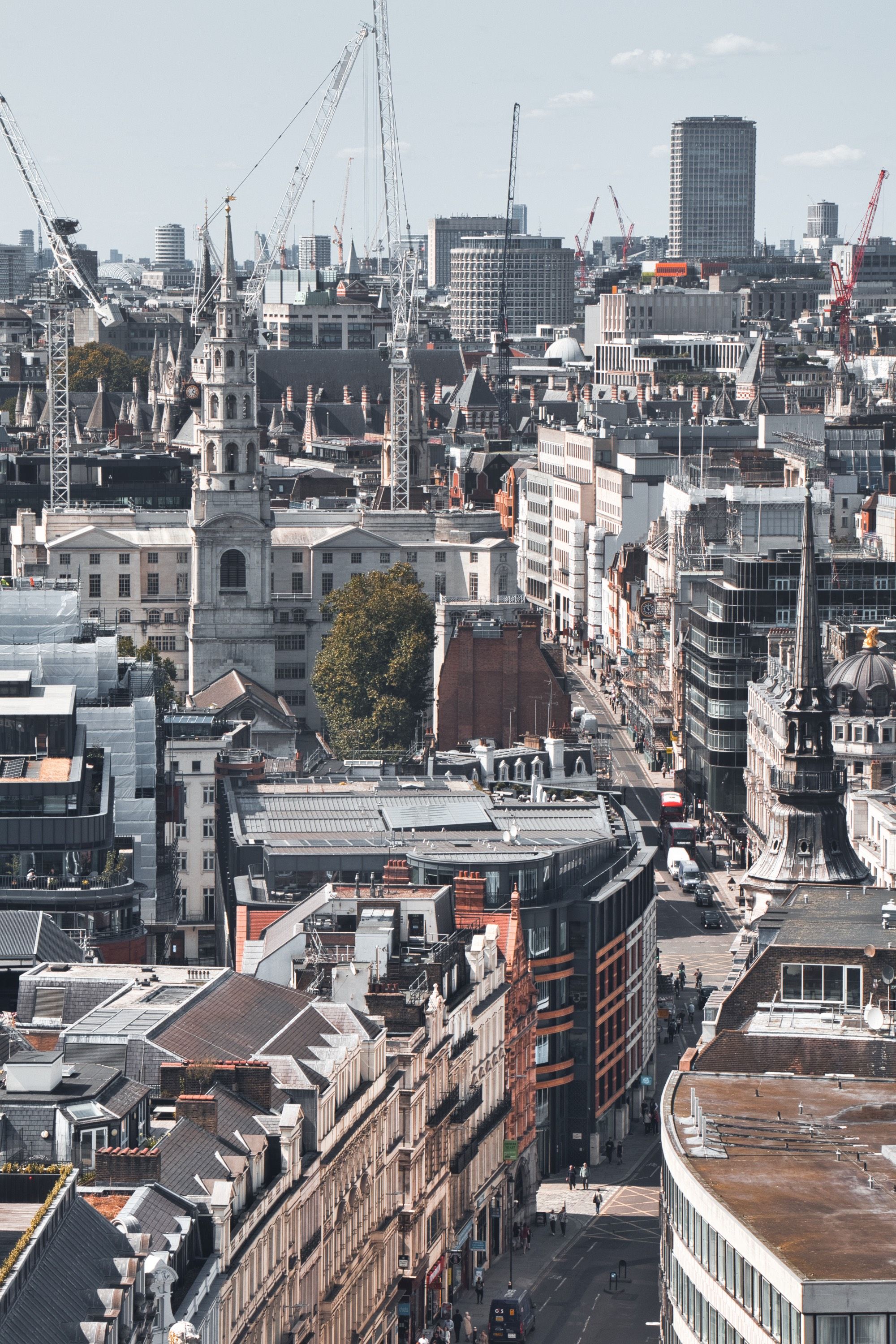 Cityscape of London with Modern Buildings · Free Stock Photo