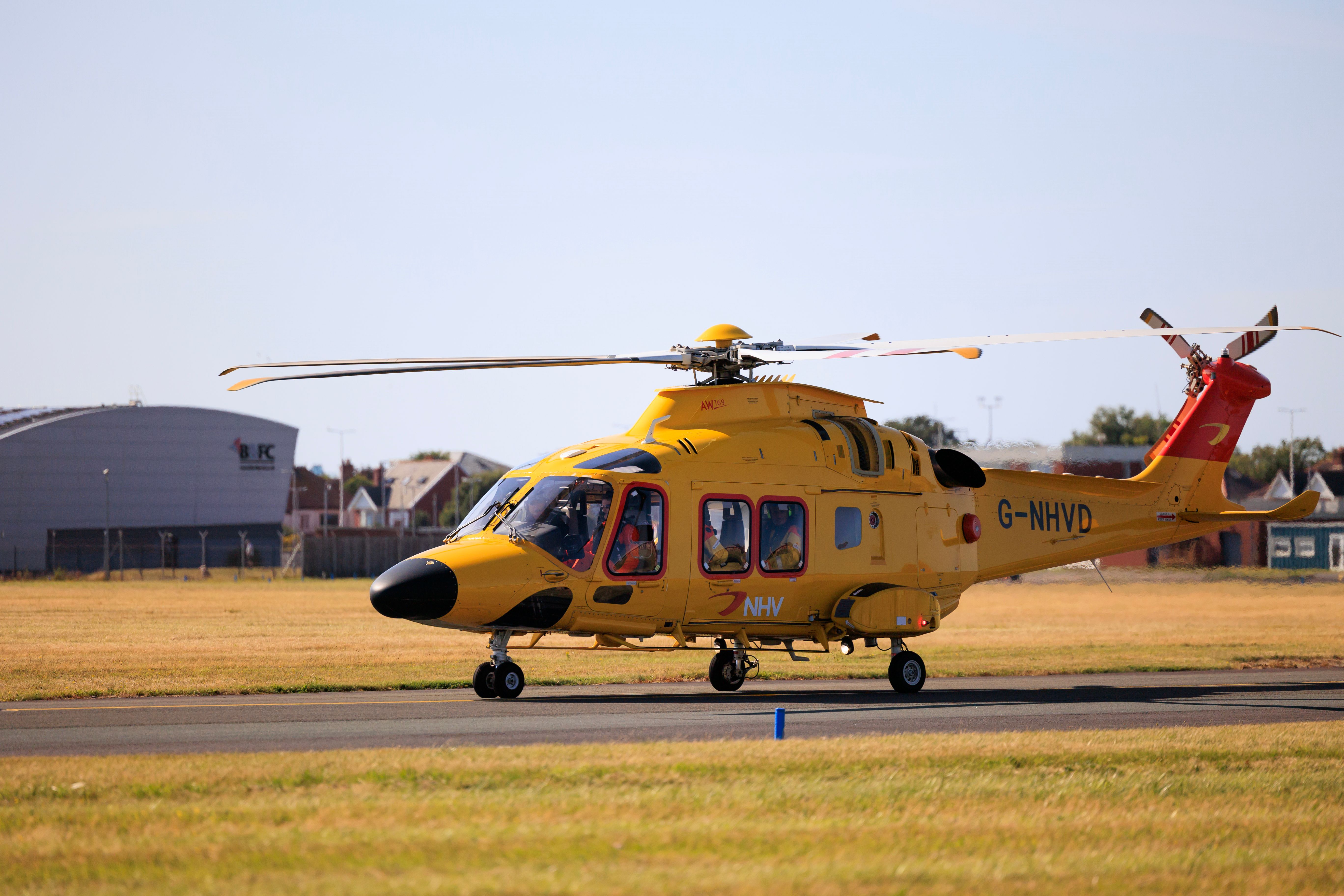 Yellow Helicopter · Free Stock Photo