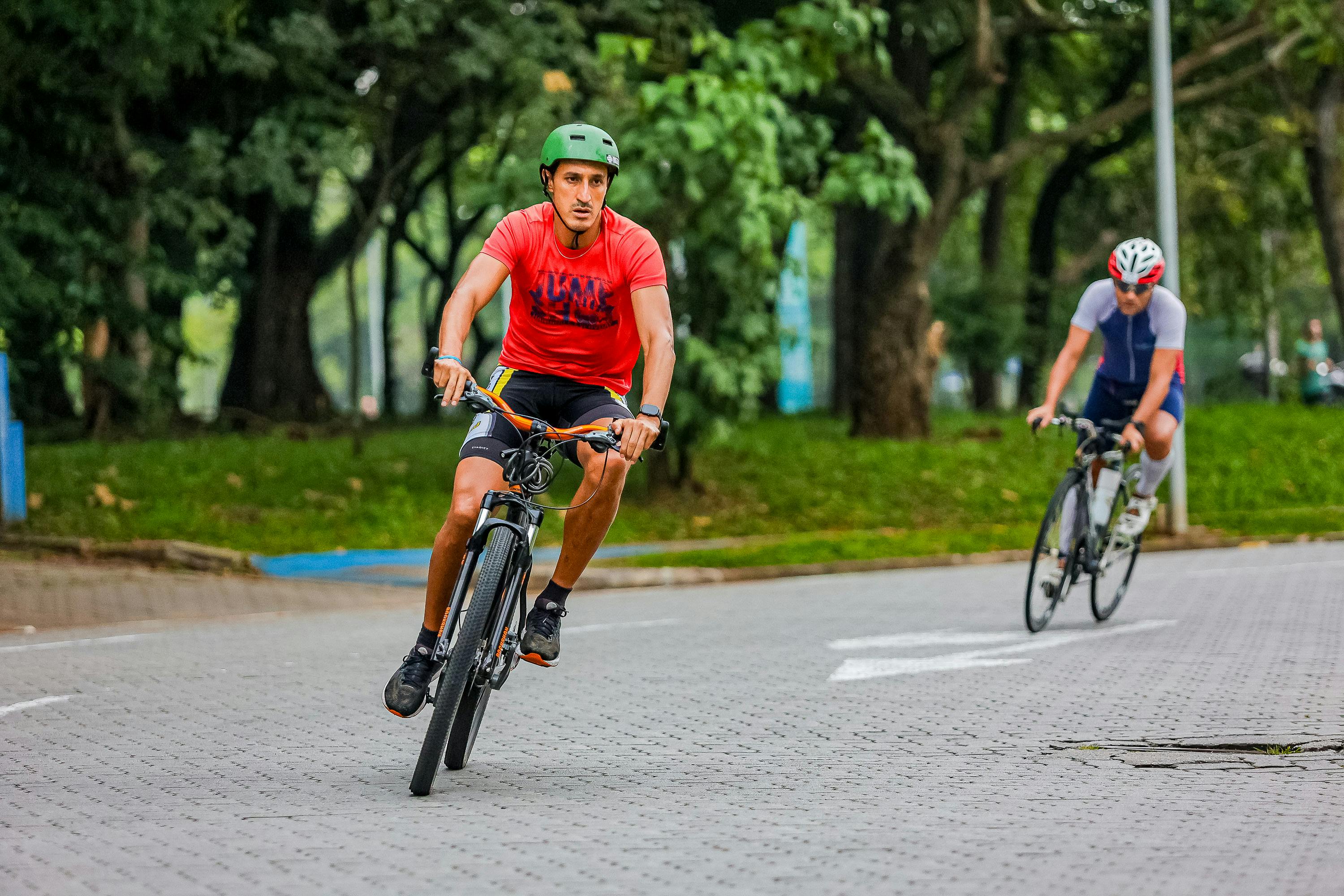 Woman Riding on Bicycle · Free Stock Photo