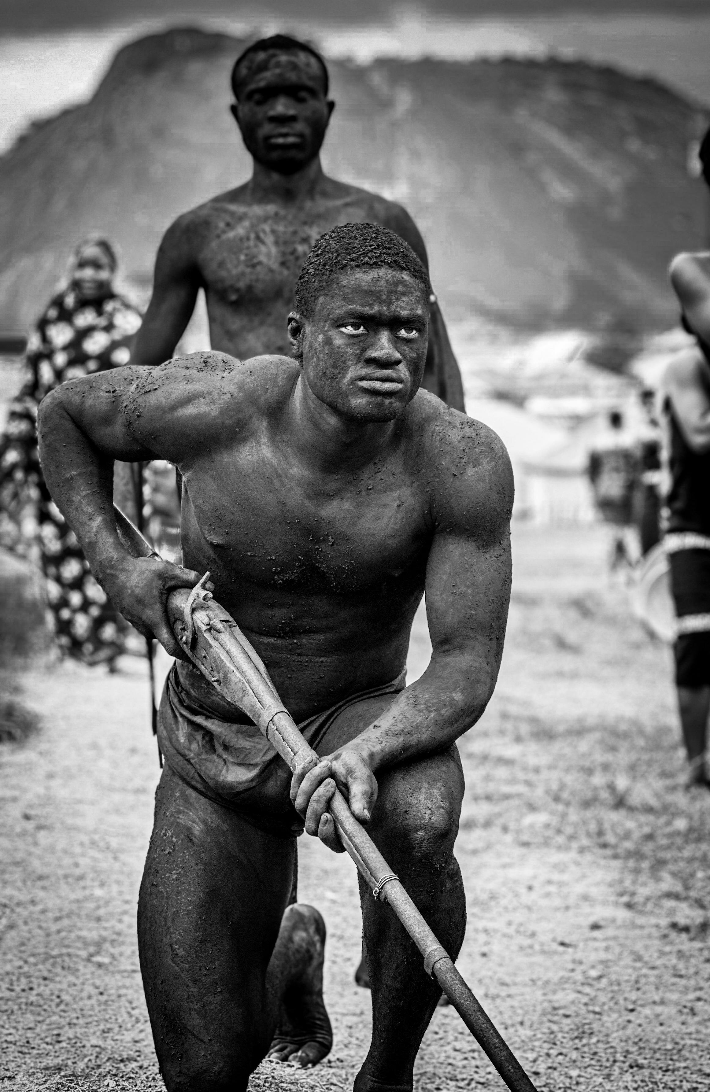 Guardian of Gbagyi Tradition: The Hunter and His Heritage · Free Stock ...